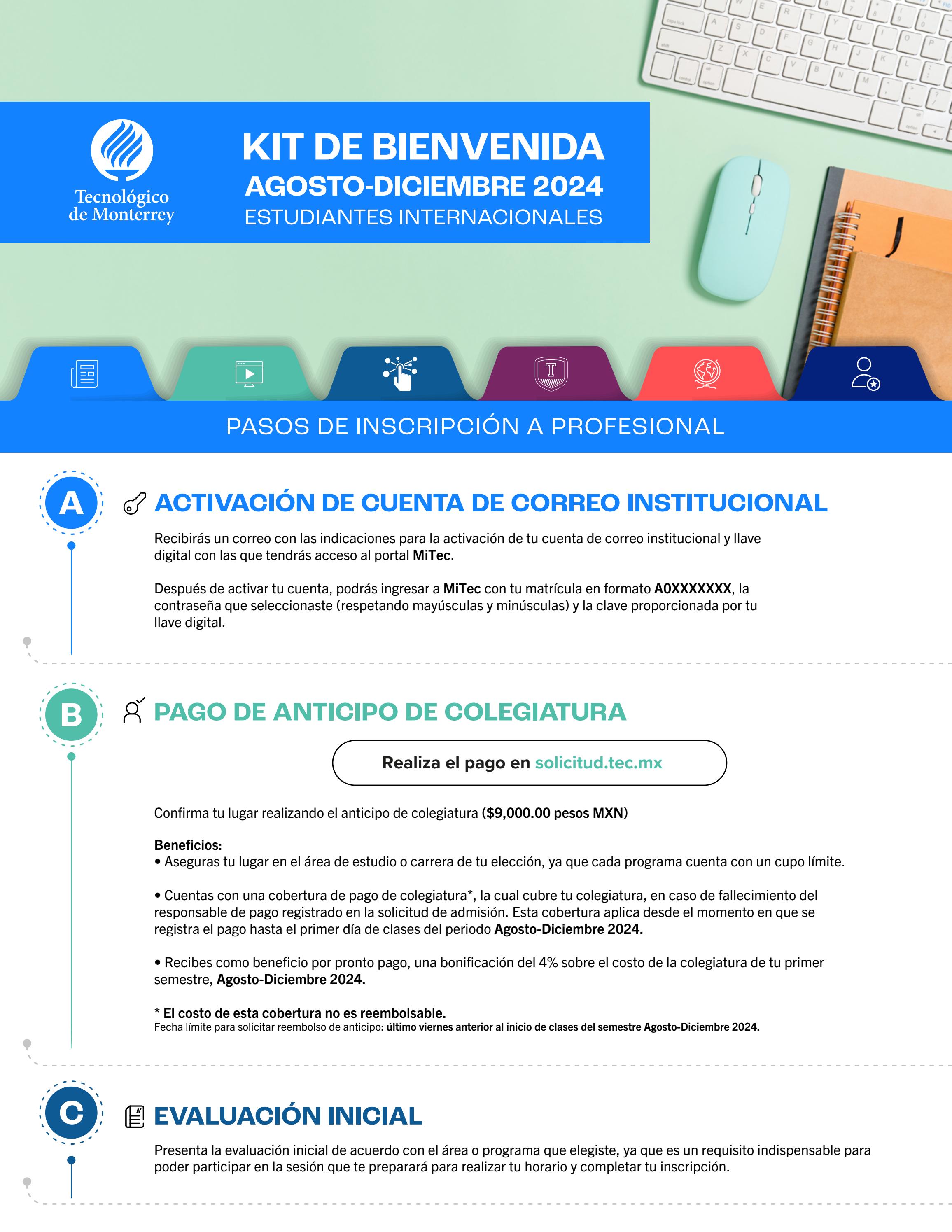 Kit de Bienvenida - INT by Tecnológico de Monterrey - Issuu