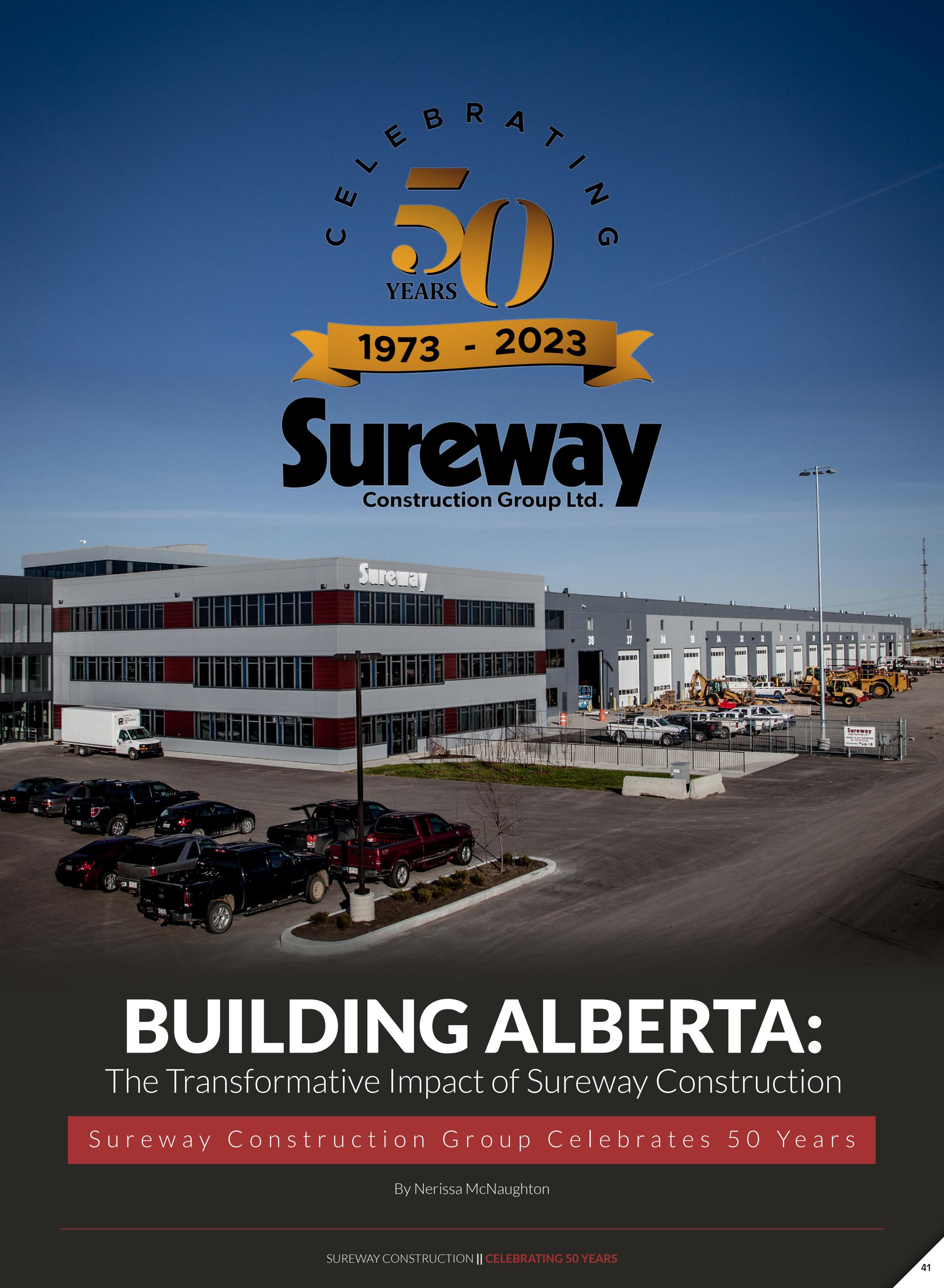 Sureway Construction Group Ltd. - Celebrating 50 Years by Business in ...