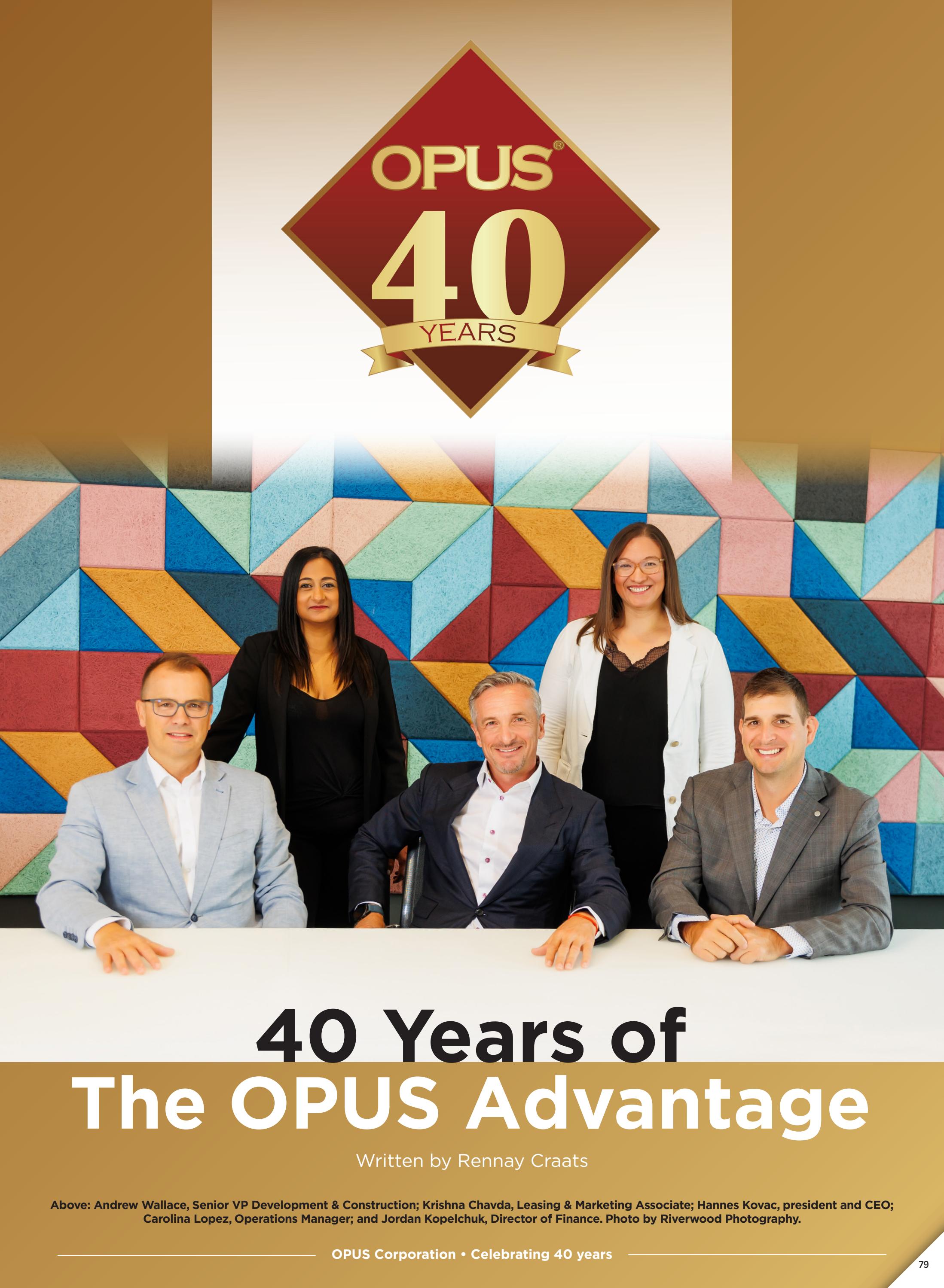 OPUS - Celebrating 40 Years by Business in Calgary - Issuu