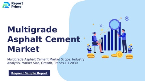 Global Multigrade Asphalt Cement market cagr 14.1% by ReportPrime - Issuu