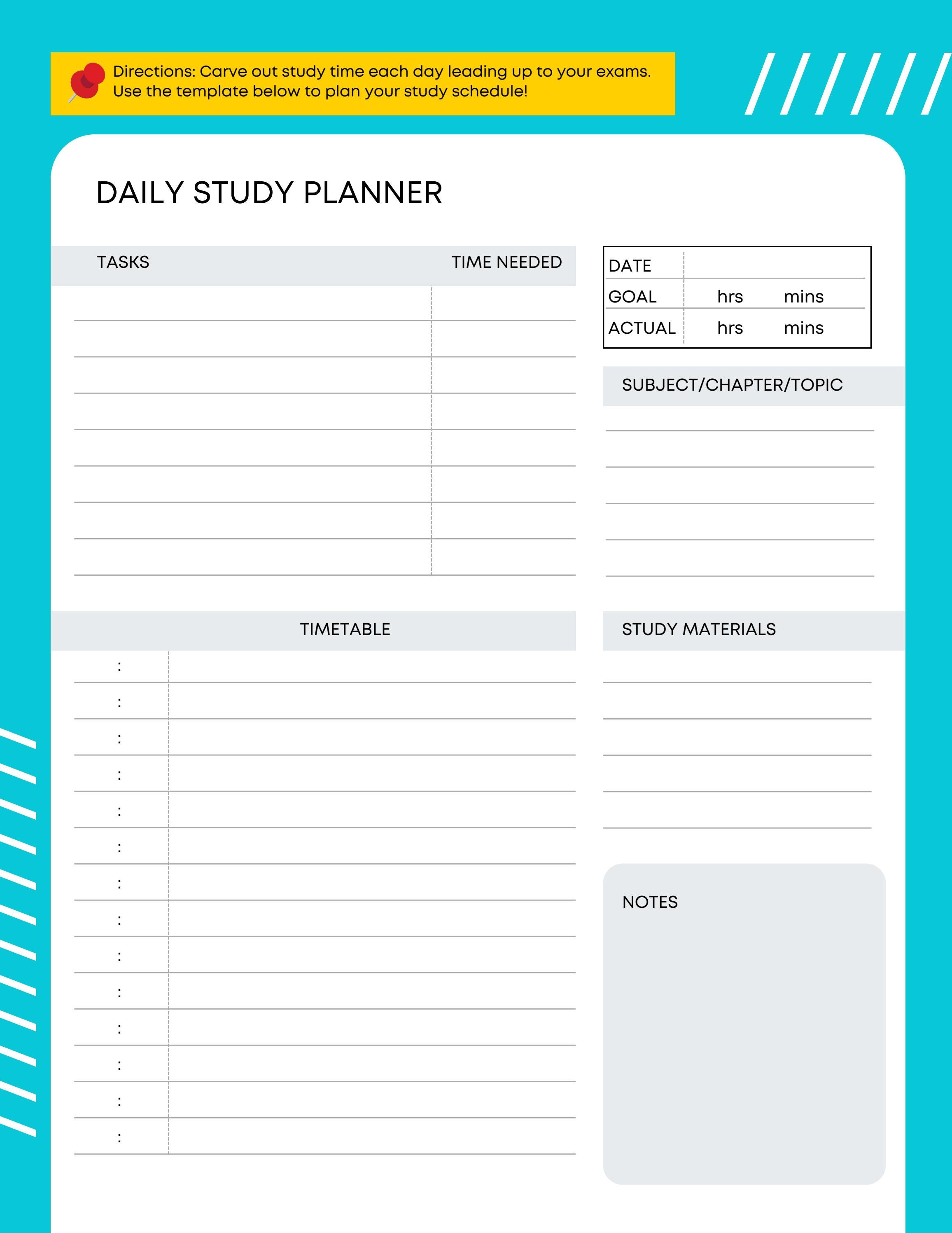 Daily Study Planner By Revolution Prep Issuu
