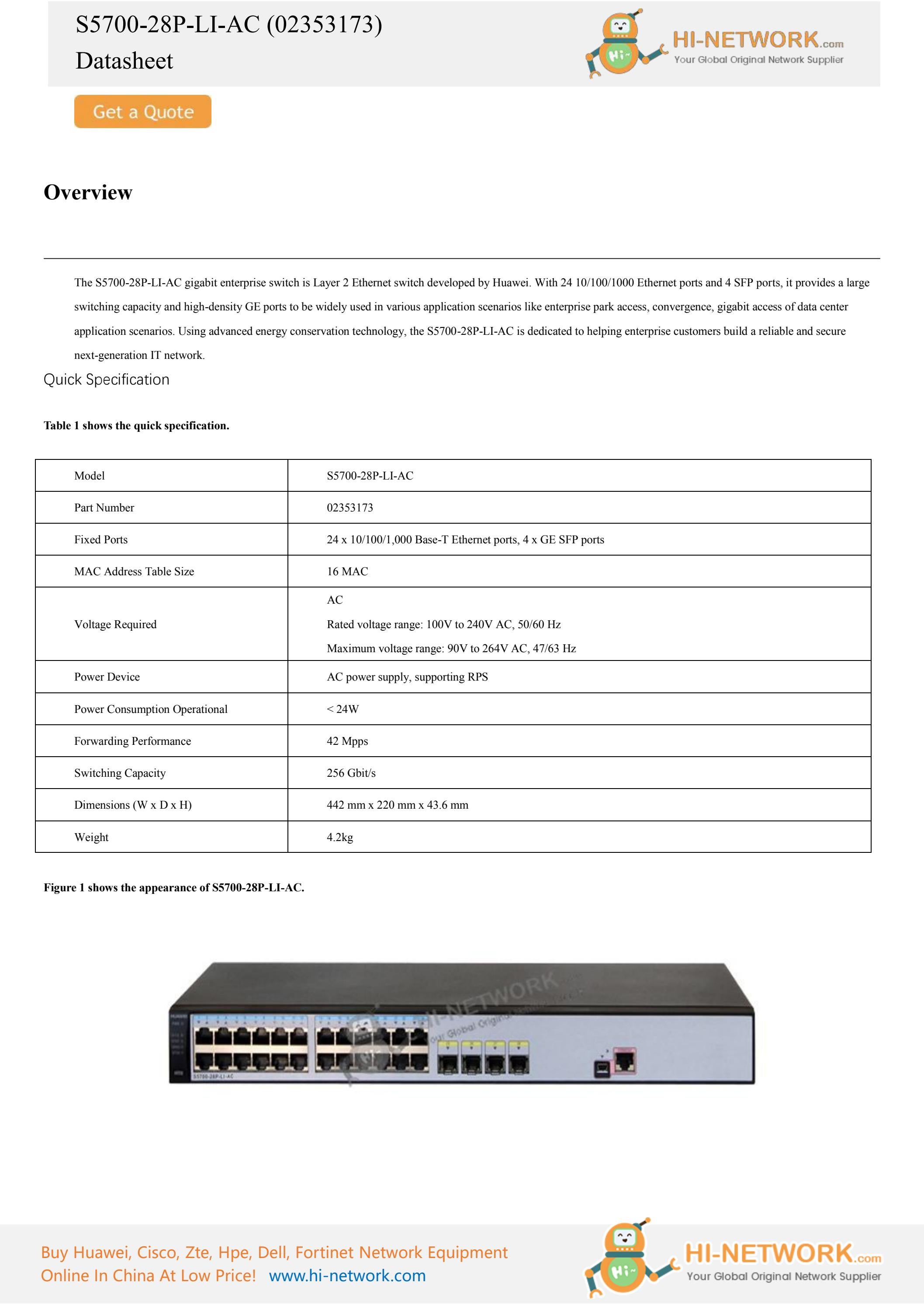 huawei-s5700-28p-li-ac-brochure-datasheet.pdf by Hi-Network - Issuu