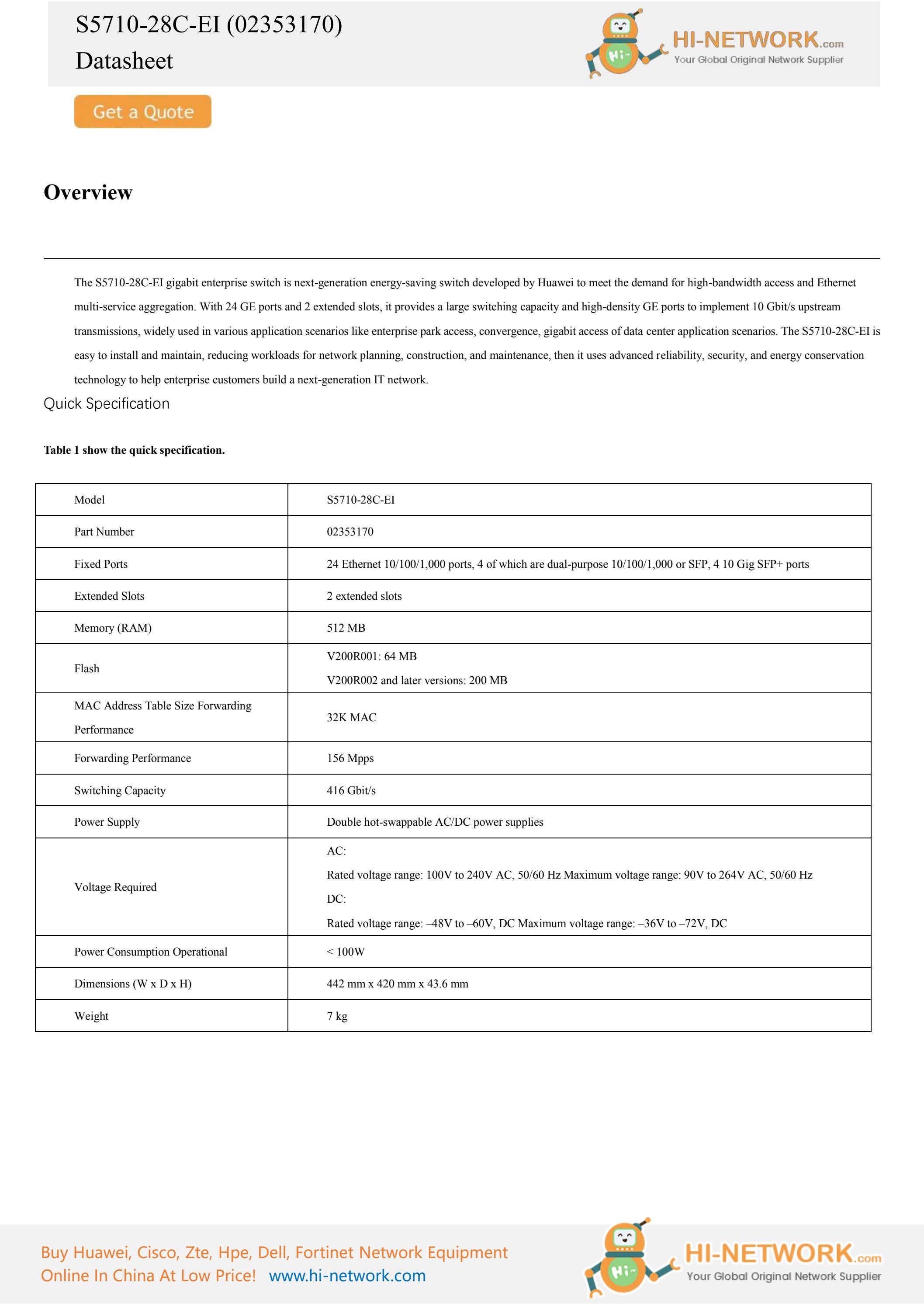 huawei-s5710-28c-ei-brochure-datasheet.pdf by Hi-Network - Issuu