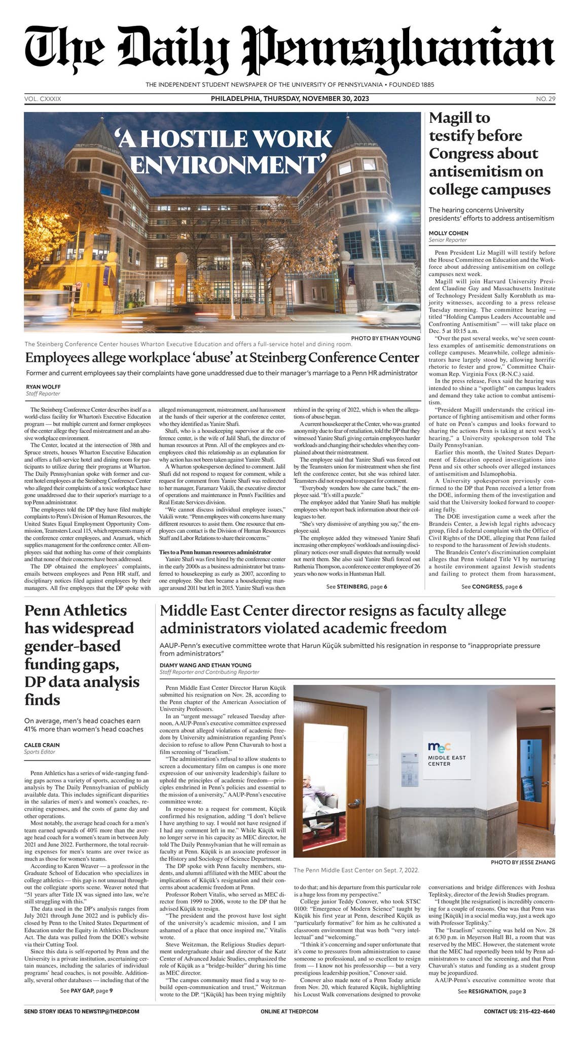 November 30, 2023 by The Daily Pennsylvanian - Issuu