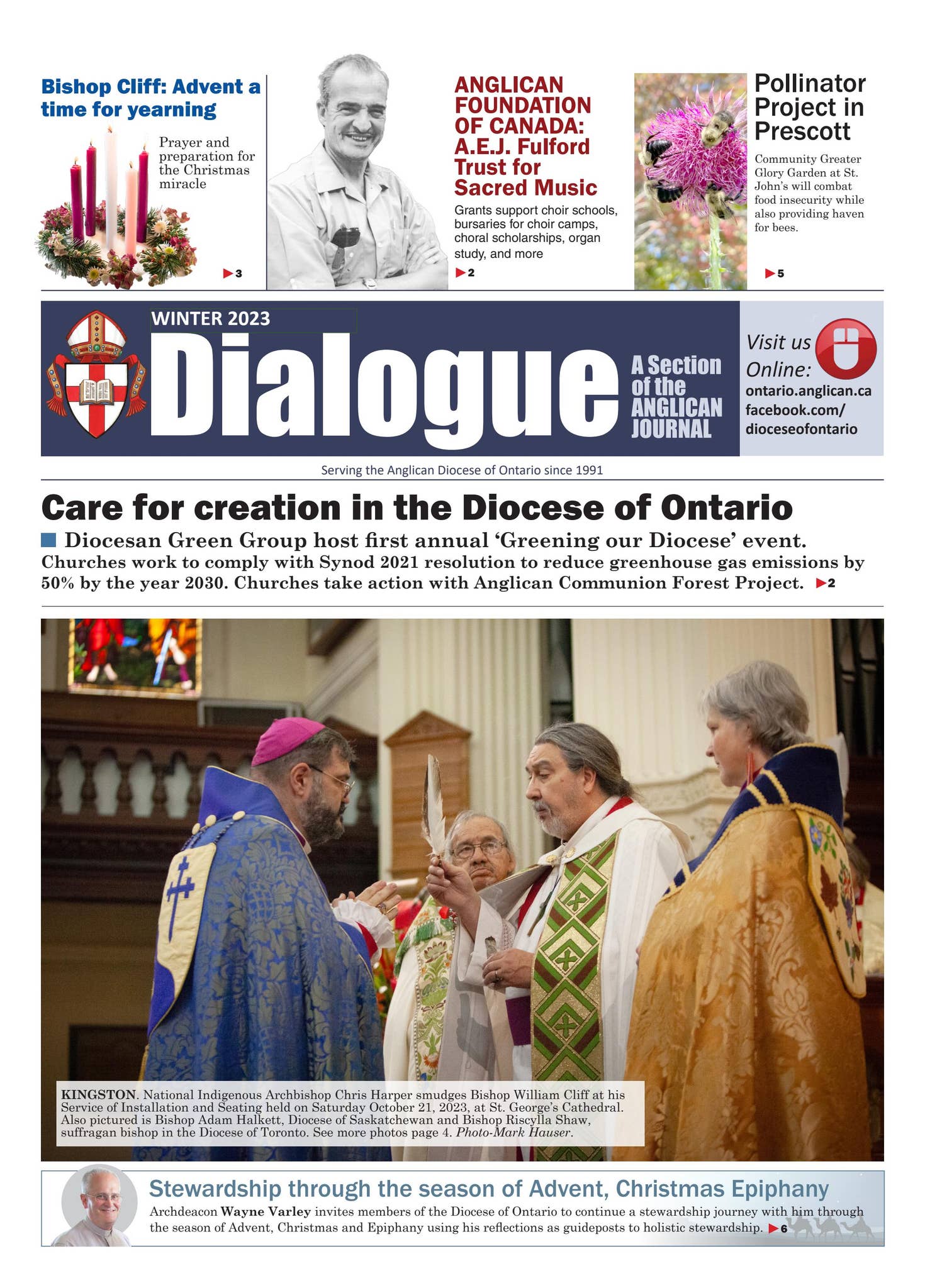Dialogue Winter 2023 by Anglican Diocese of Ontario - Issuu