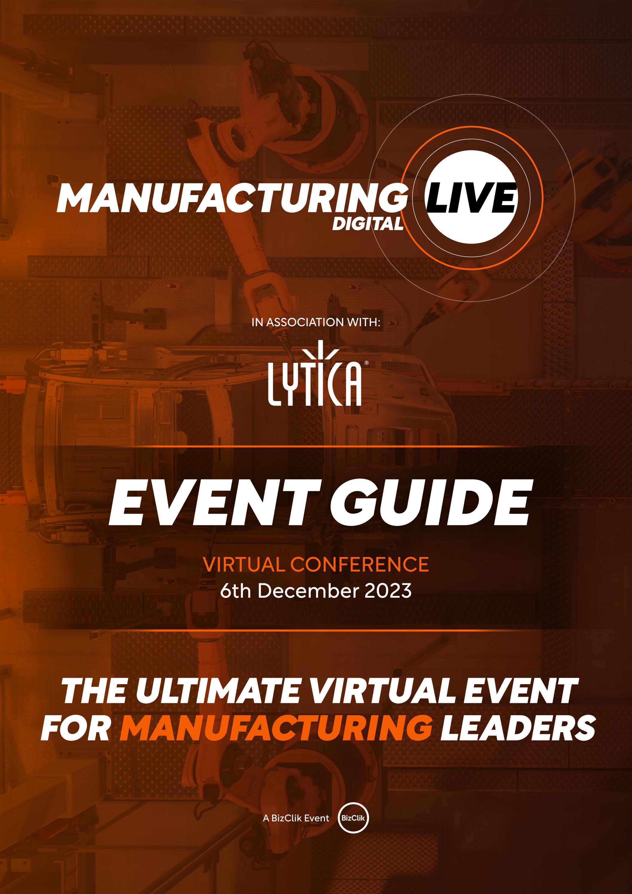 Manufacturing Digital LIVE - Event Guide 2023 by Manufacturing Global ...