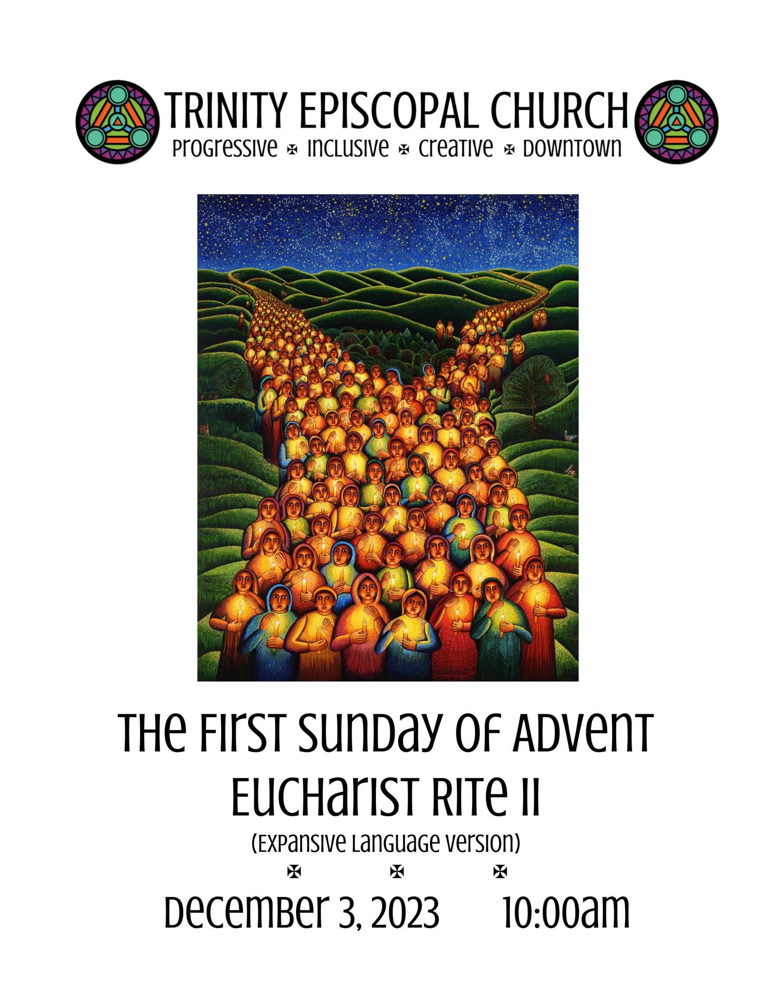 First Sunday of Advent - December 1, 2023 by trinitytoledo - Issuu