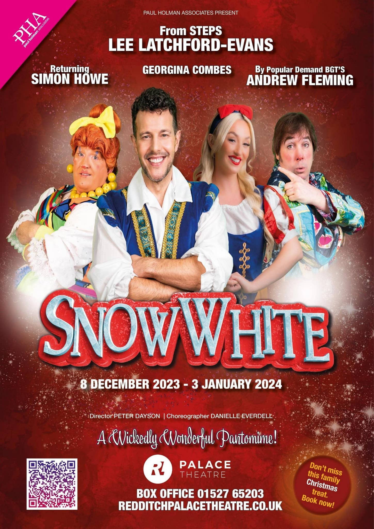 SNOW WHITE PANTO PROGRAMME 2023/24 by Redditch Palace Theatre - Issuu