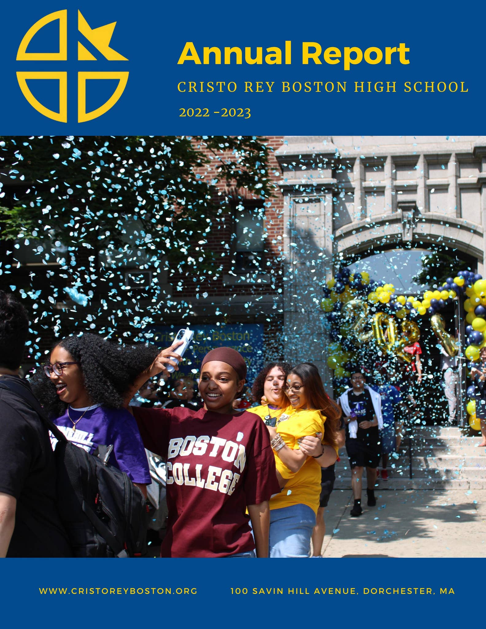 Cristo Rey Boston Annual Report 2022 -2023 by Cristo Rey Boston High ...