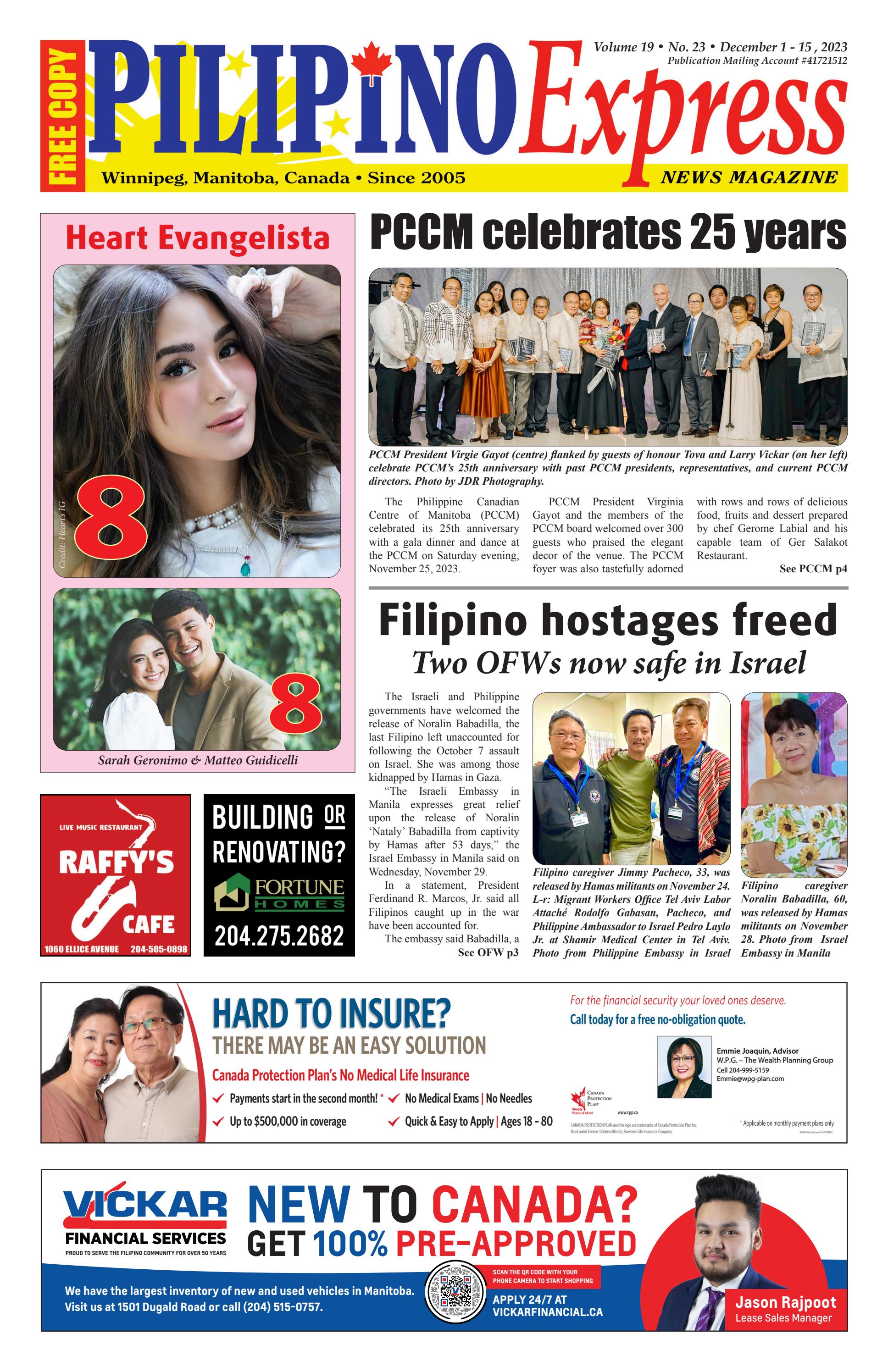 Pilipino Express • Dec 1 2023 by Pilipino Express News Magazine - Issuu