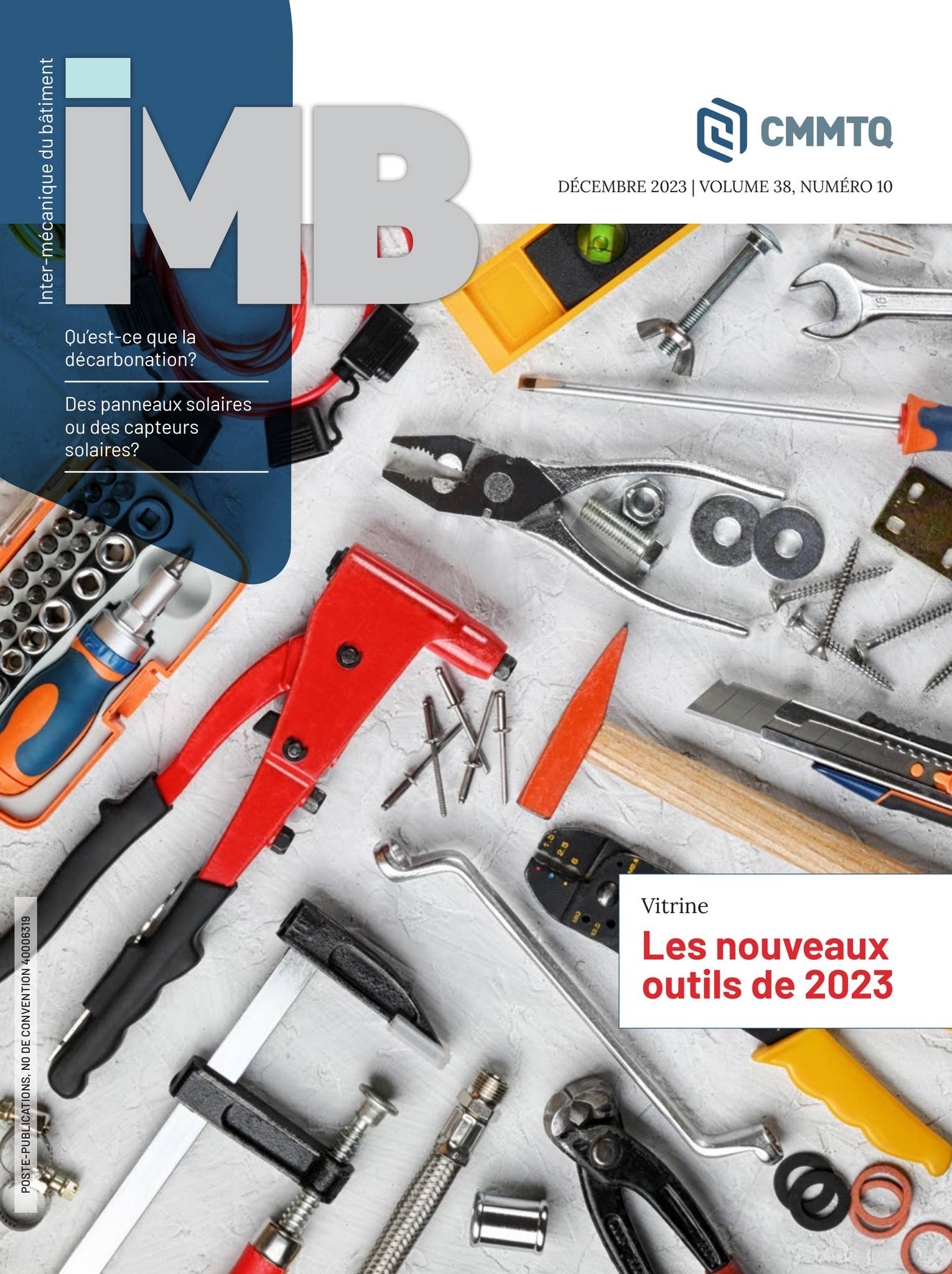 Revue IMB | vol. 38, n° 10 | Décembre 2023 by CMMTQ - Issuu