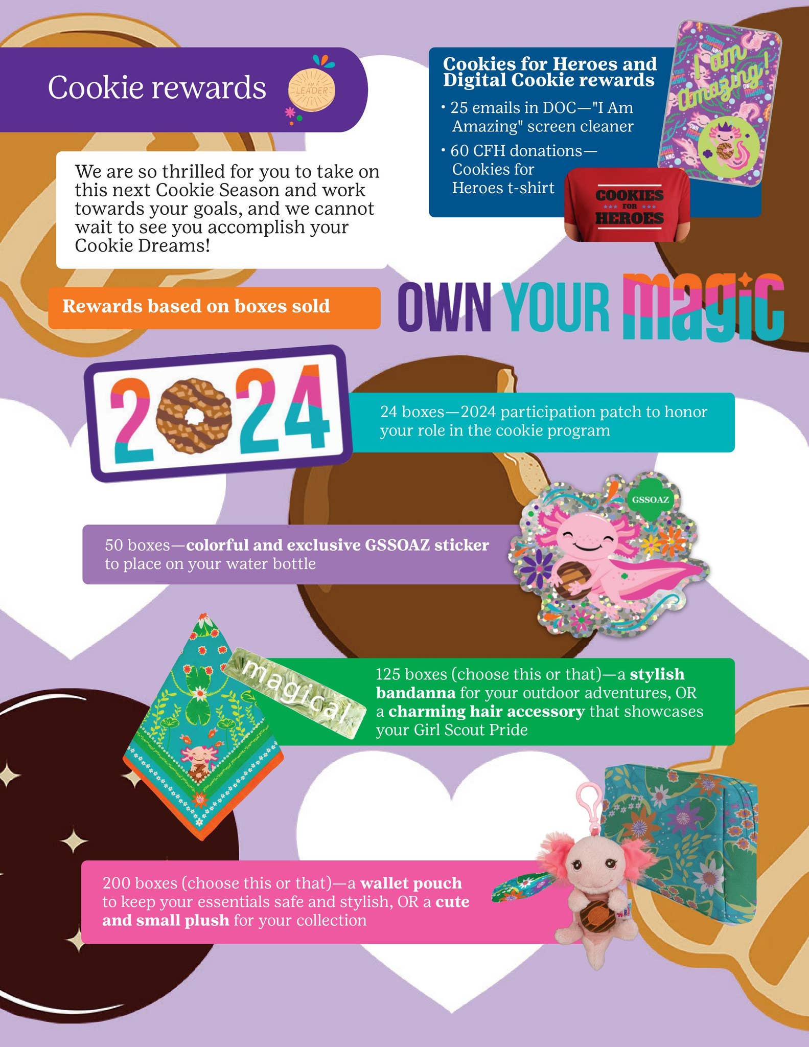 GSSOAZ Cookie Rewards 2024 by Girl Scouts of Southern Arizona - Issuu