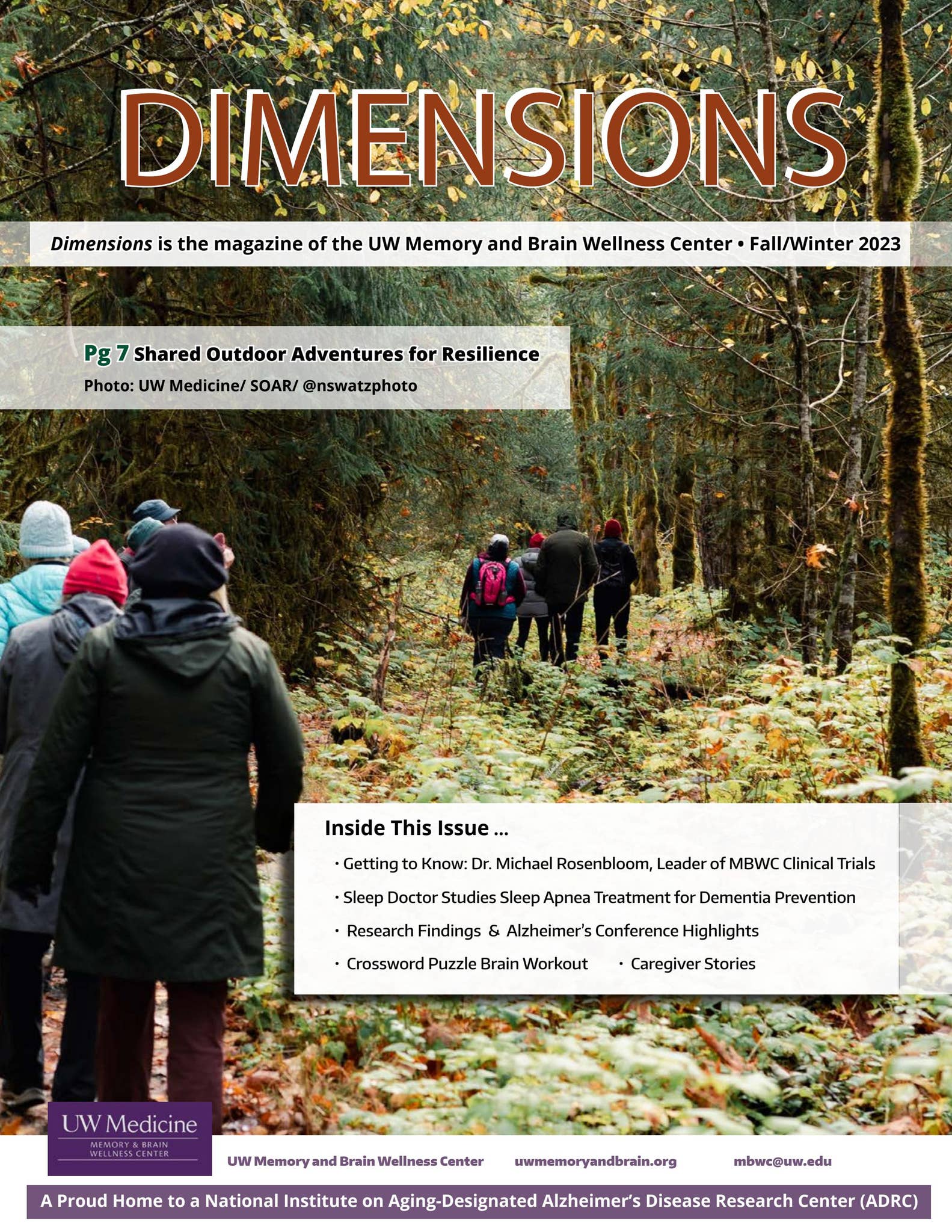 Dimensions Magazine - Fall/Winter 2023 by MemoryBrain - Issuu