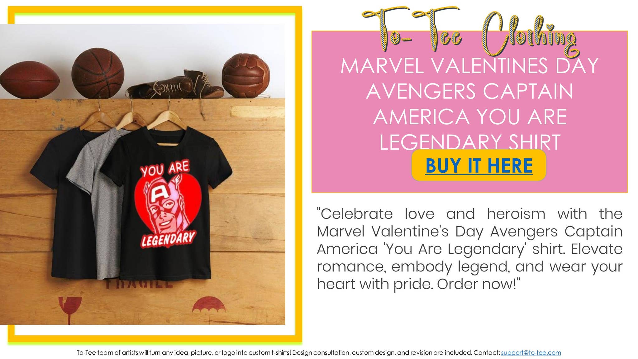Marvel Valentines Day Avengers Captain America You Are Legendary shirt ...