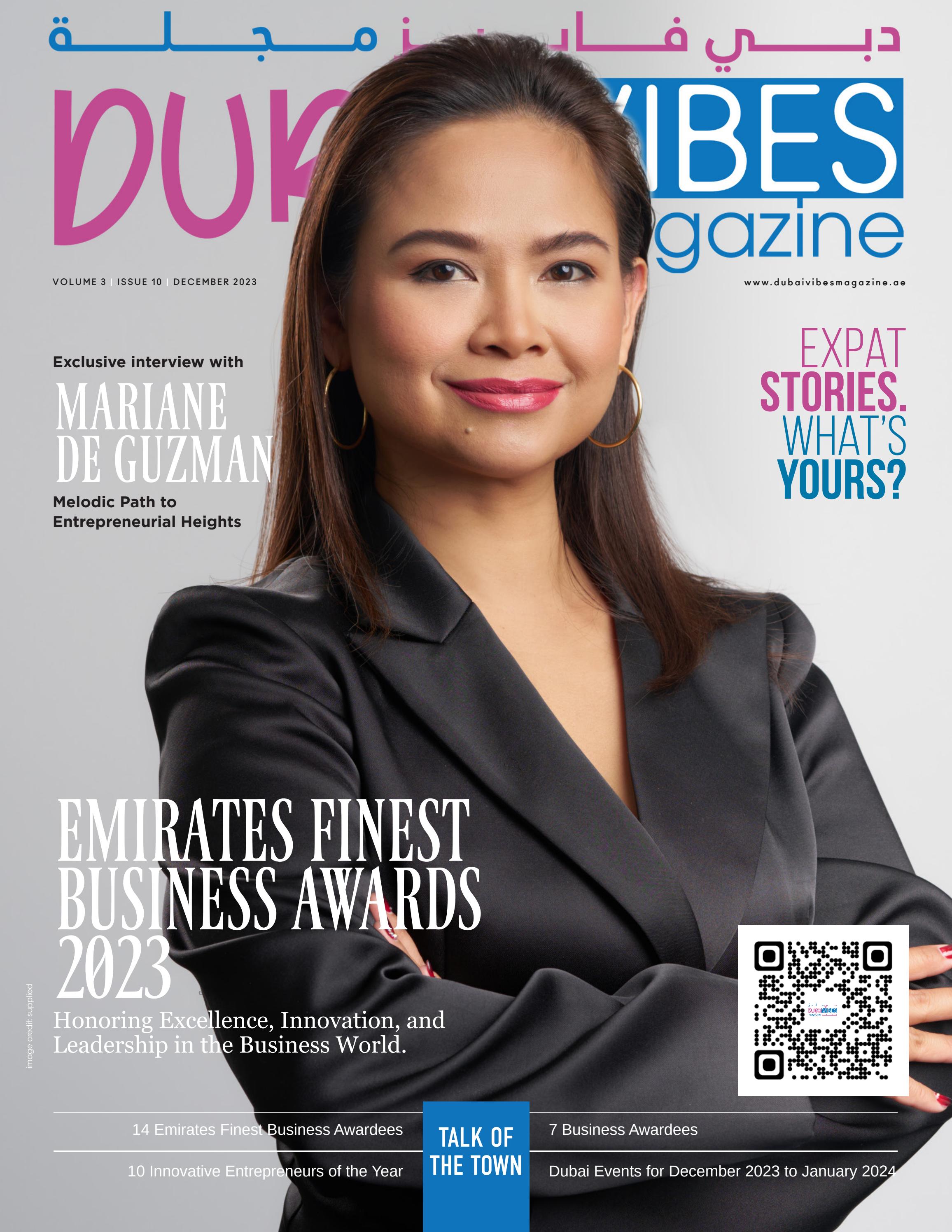 DUBAI VIBES MAGAZINE | VOLUME 3 | ISSUE 10 | DECEMBER 2023 by ...