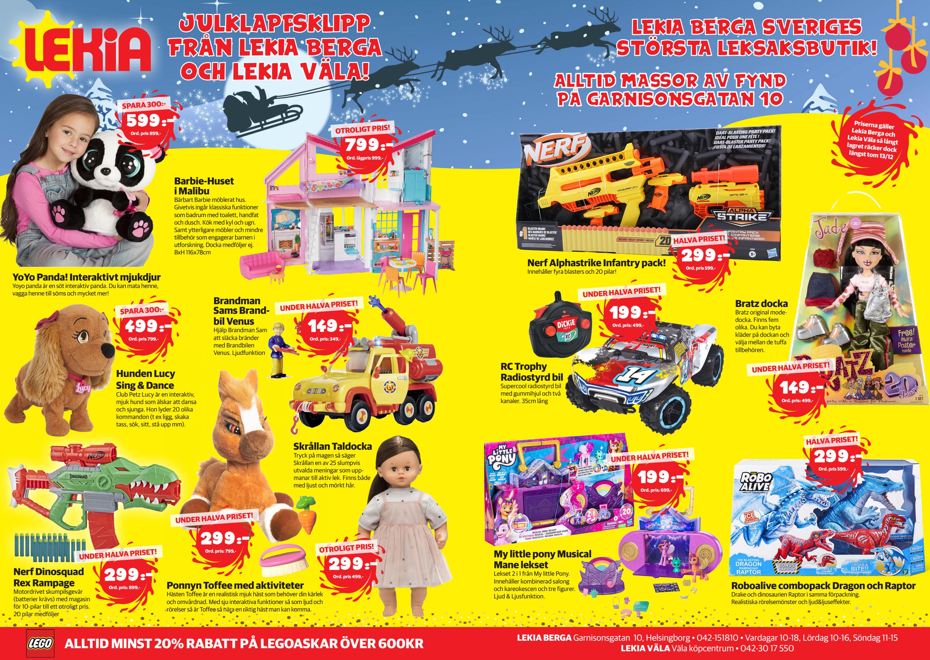 JULKLAPPSKLIPP FRÅN LEKIA BERGA OCH LEKIA VÄLA! by Bonnier News - Issuu