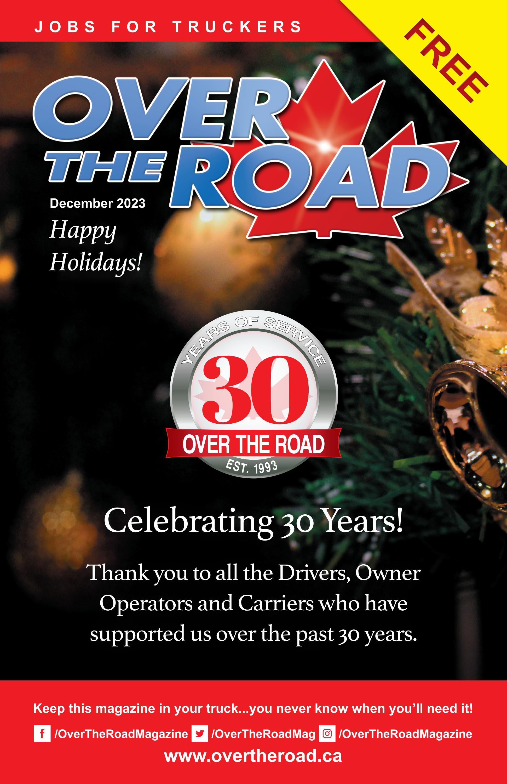 Over the Road December 2023 by Over The Road Magazine - Issuu