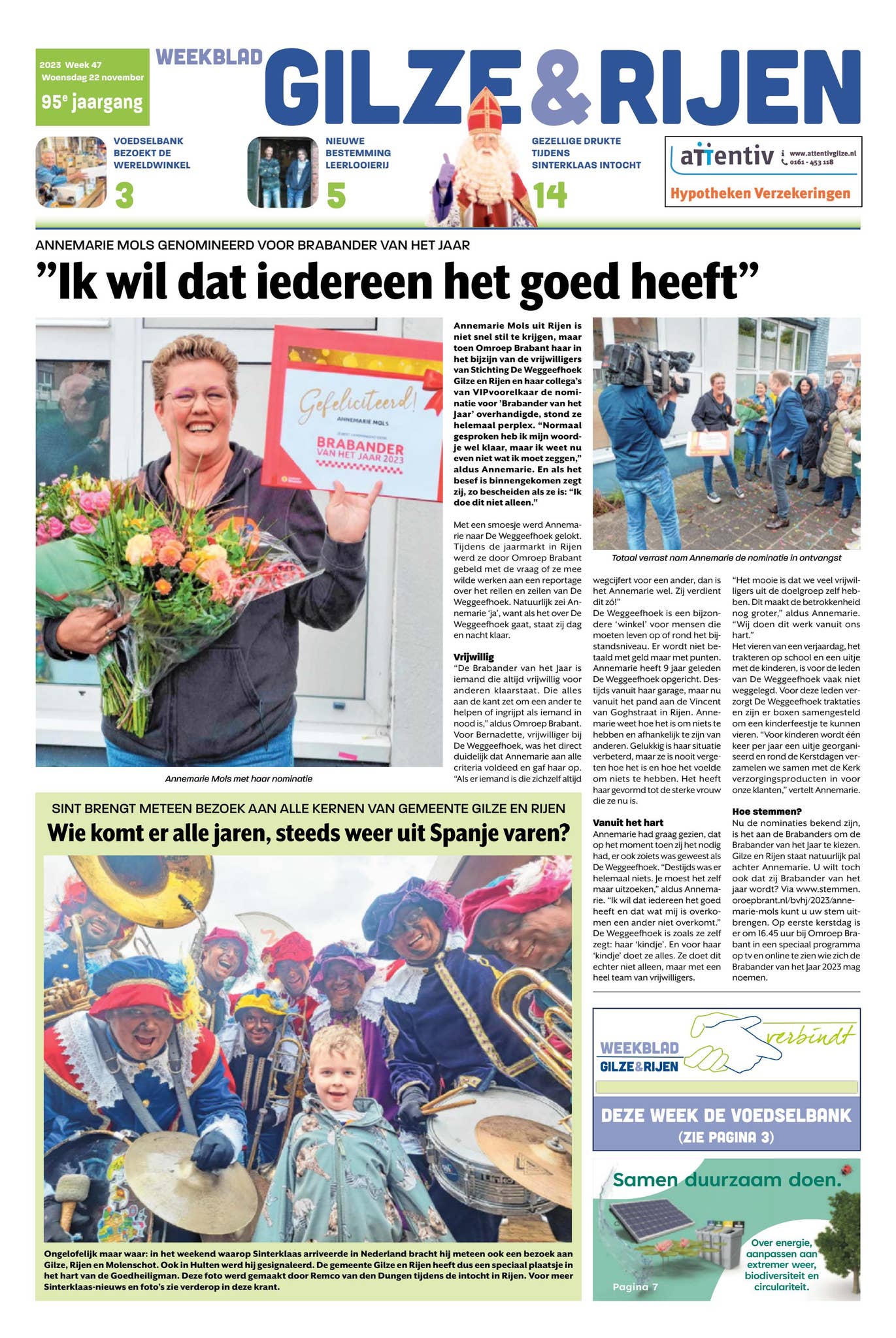 Weekblad Gilze en Rijen 22-11-2023 by Uitgeverij Em de Jong - Issuu