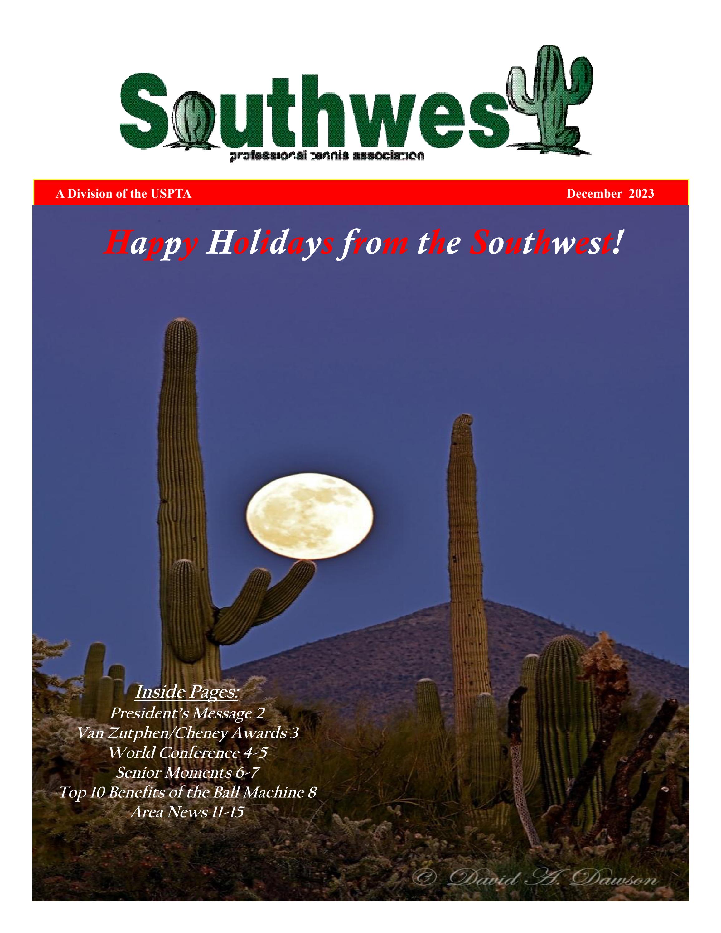 USPTA Southwest Magazine - December 2023 by USPTA - Issuu