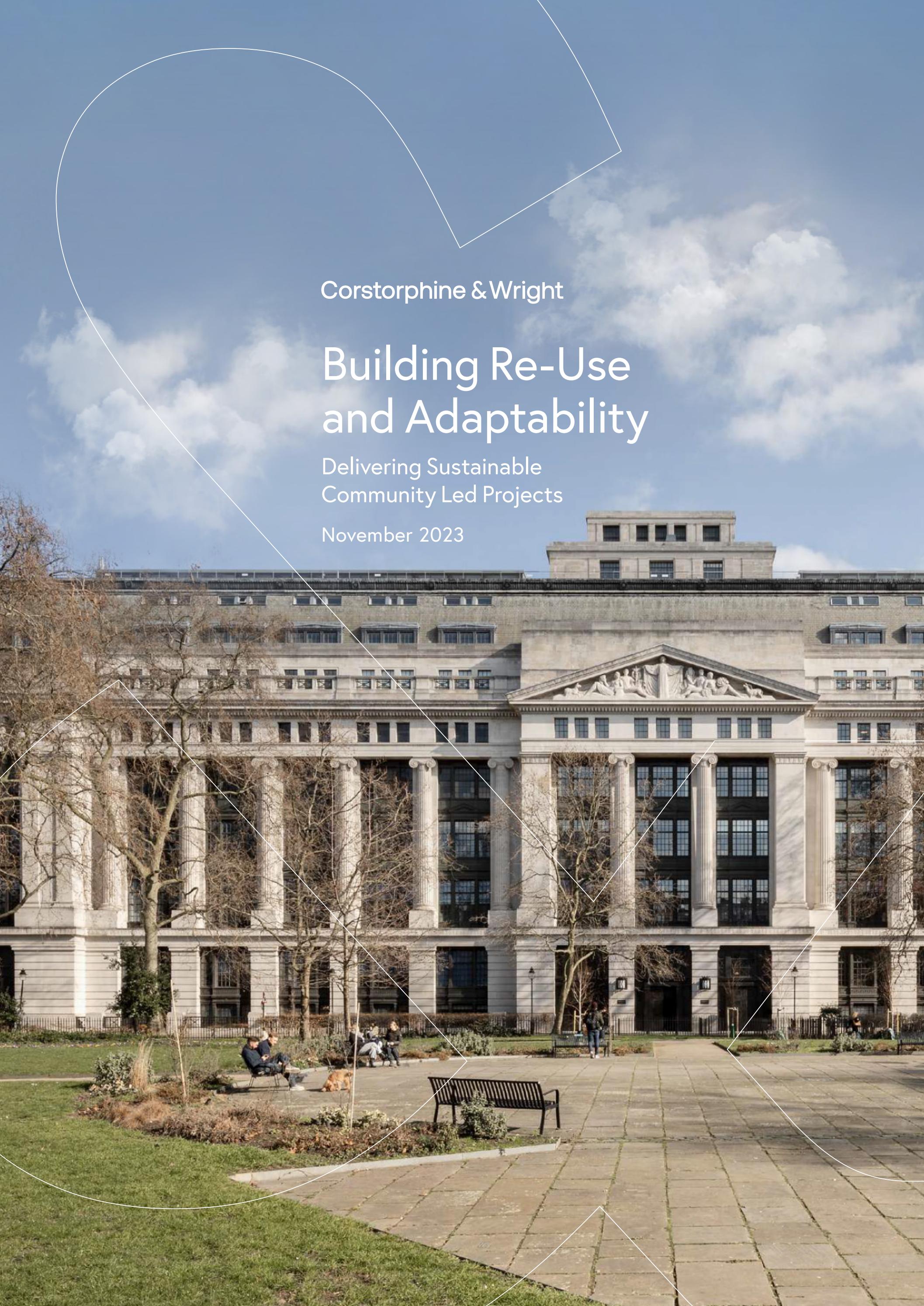 C&W - Building Reuse & Adaptability by Corstorphine & Wright Architects - Issuu