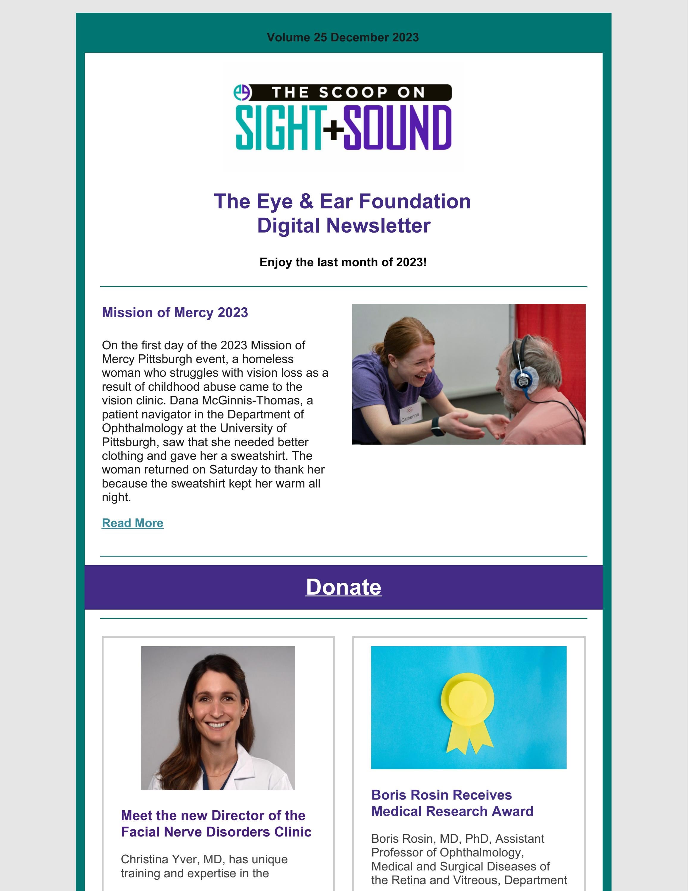 The Scoop, December 2023 by Eye & Ear Foundation of Pittsburgh - Issuu