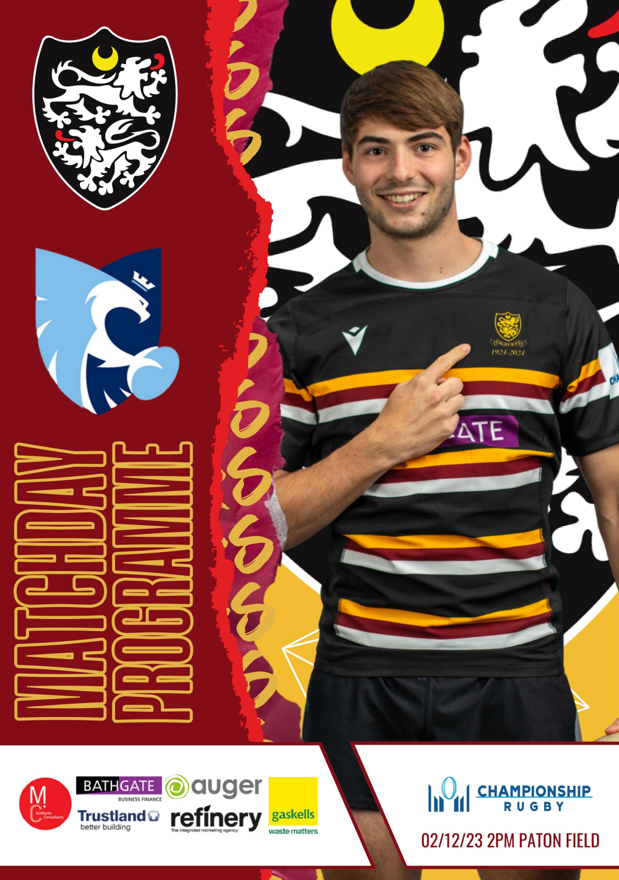 Caldy RFC Vs Bedford Blues - Championship Rugby by Caldy Rugby Club - Issuu