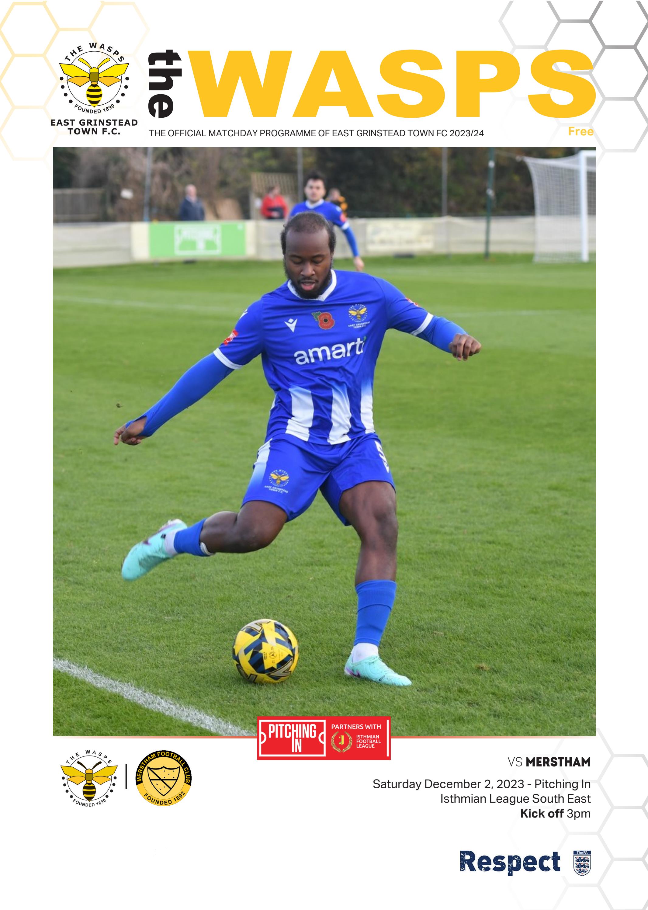 East Grinstead Town v Merstham by brucetalbotegtfc - Issuu