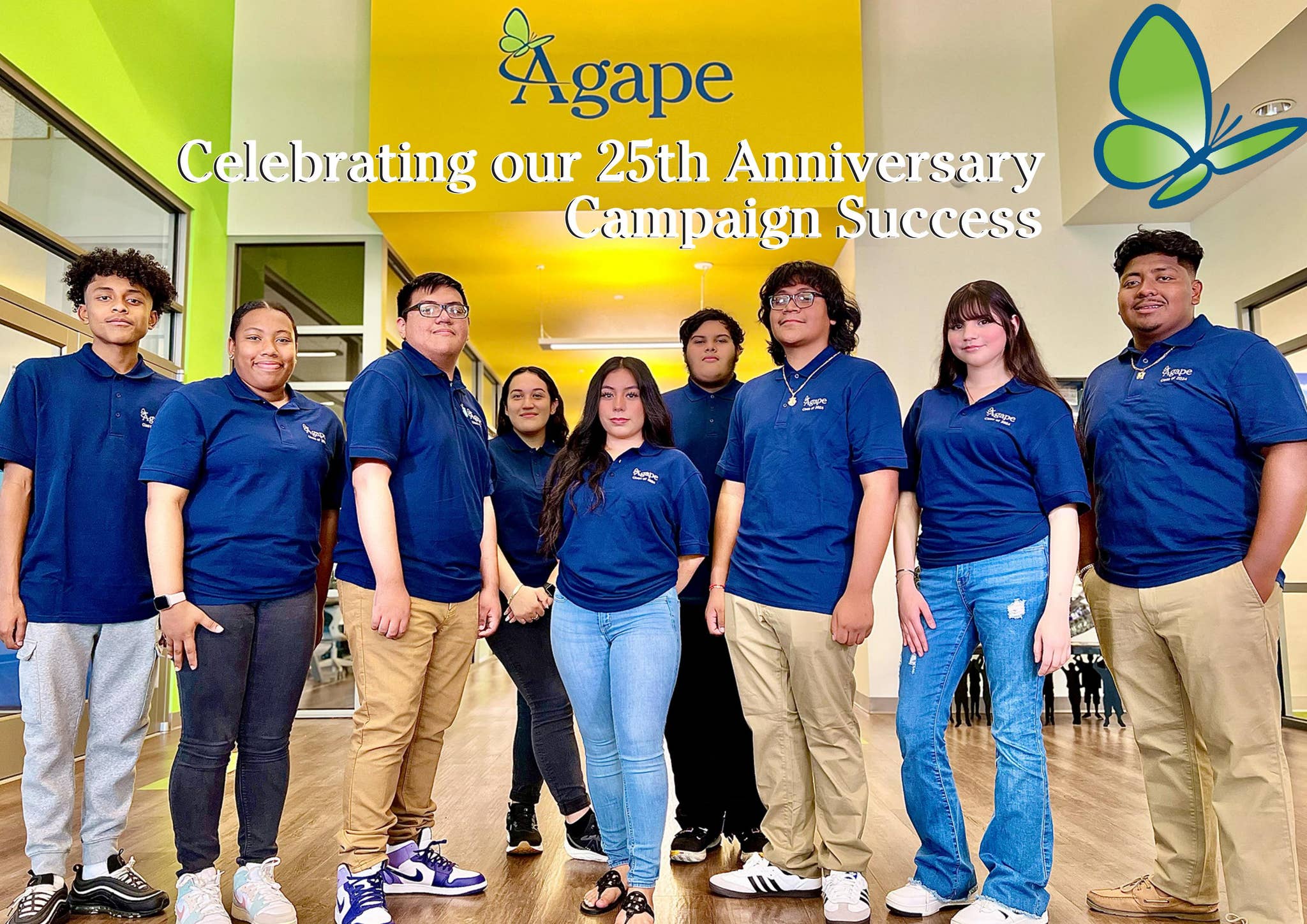 Agape 25th Anniversary Campaign Success by Agape Youth & Family Center ...