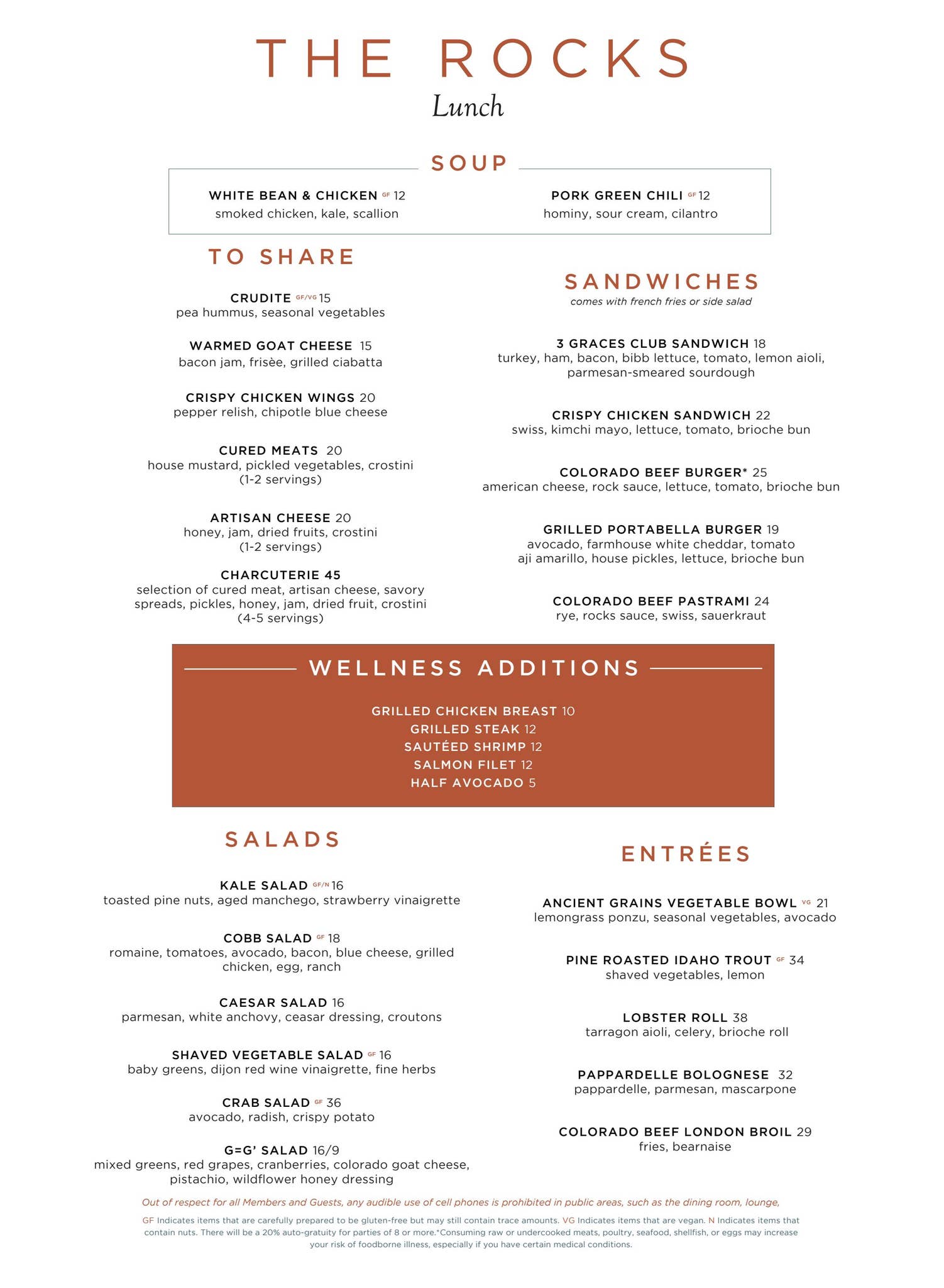 Rocks Lunch Menu December 2023 by gardenofthegodsresortandclub - Issuu