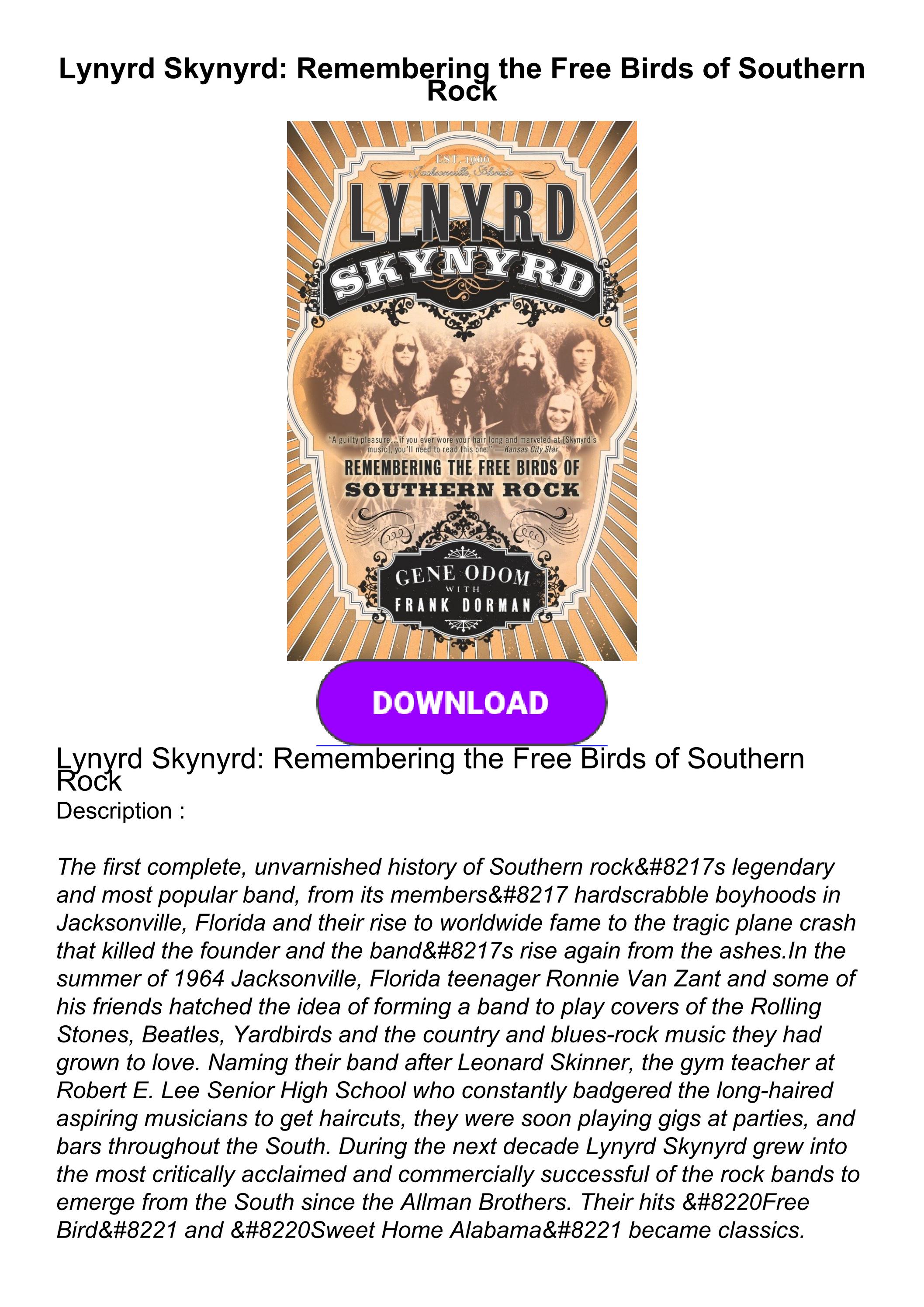 Lynyrd Skynyrd Free Bird Meme