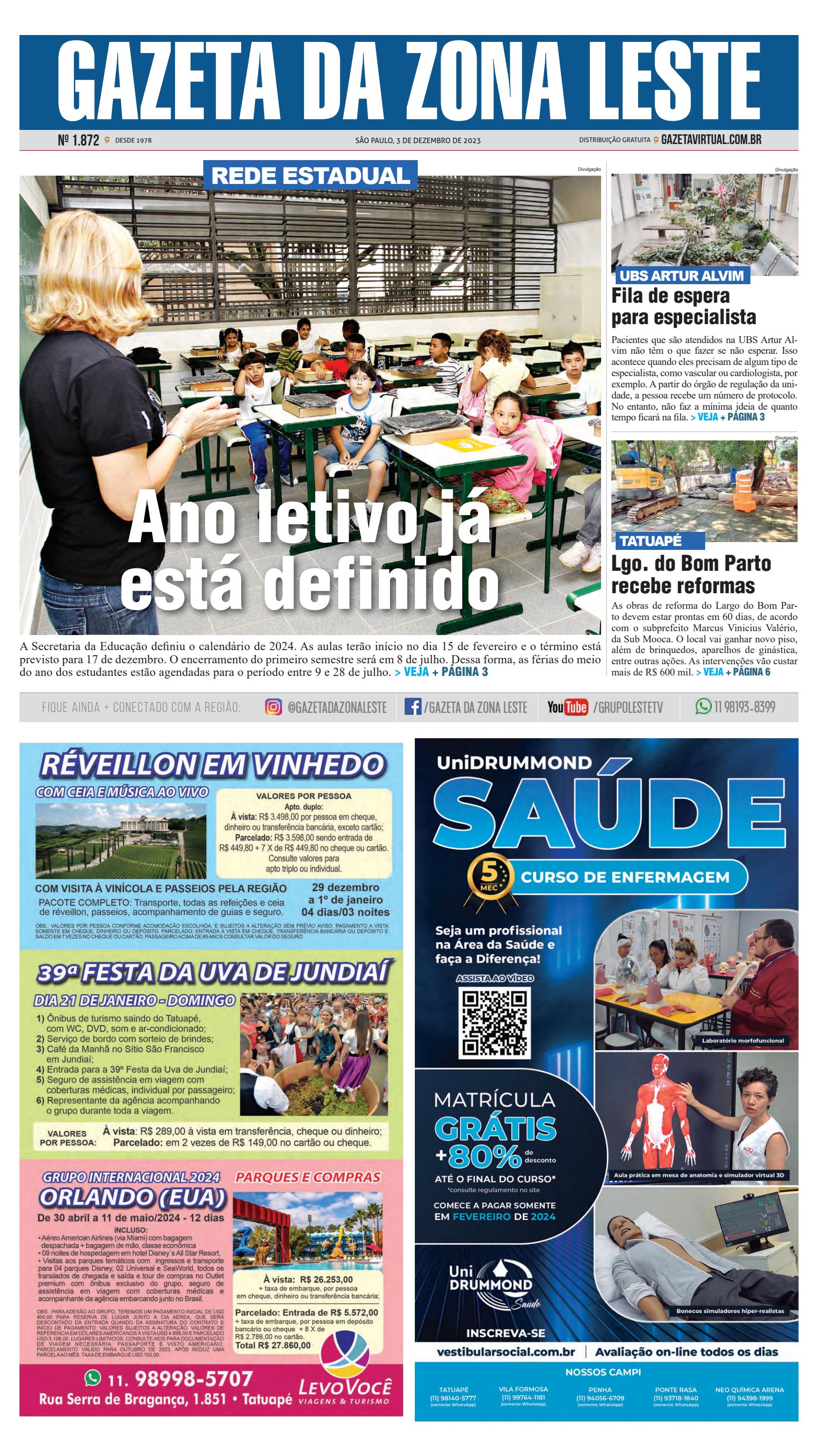 Gazeta da Zona Leste - 1872 by gazetavirtual - Issuu
