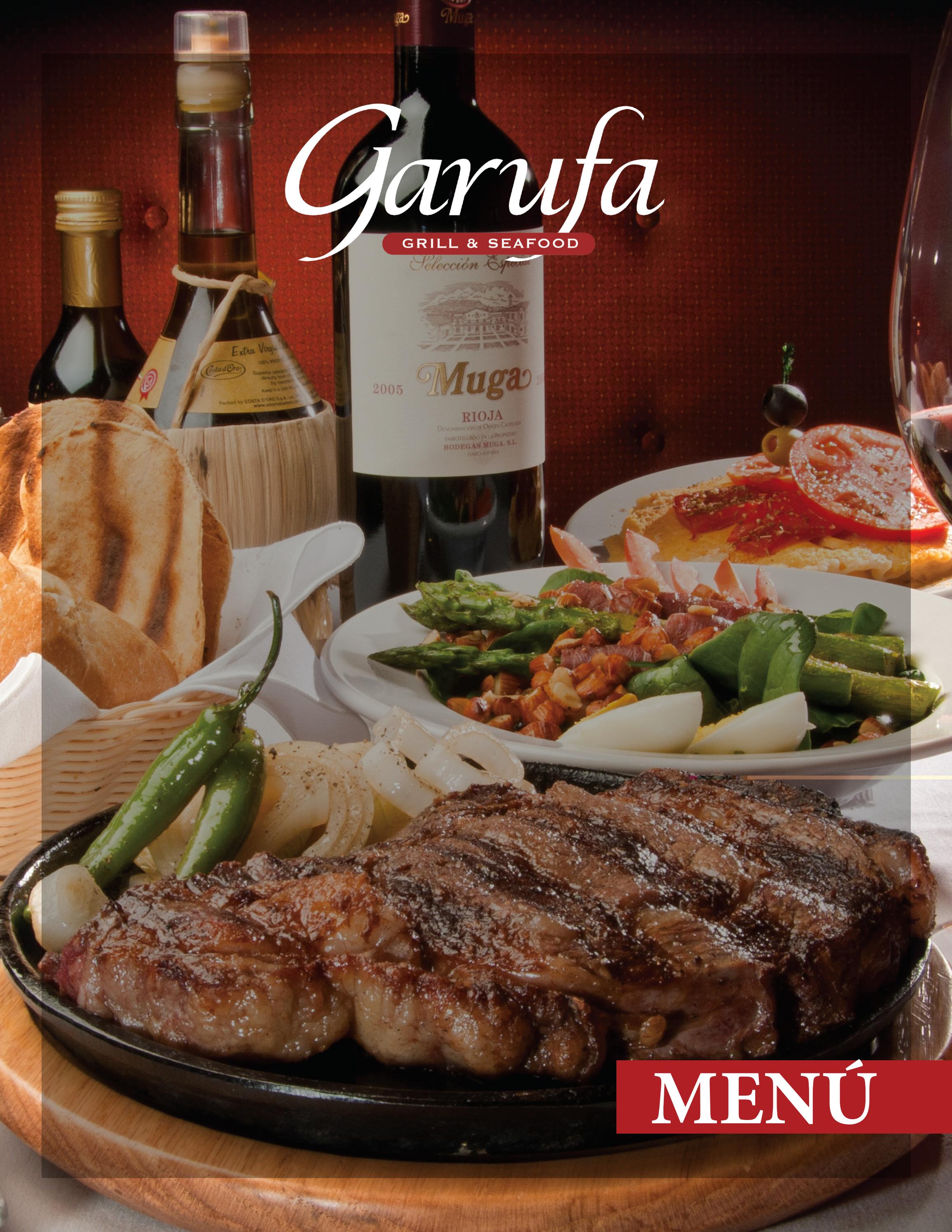 Menú Garufa Grill & Seafood by theleaguemx - Issuu