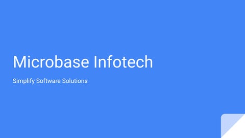 Microbase Infotech Company Profile by Microbase Infotech - Issuu