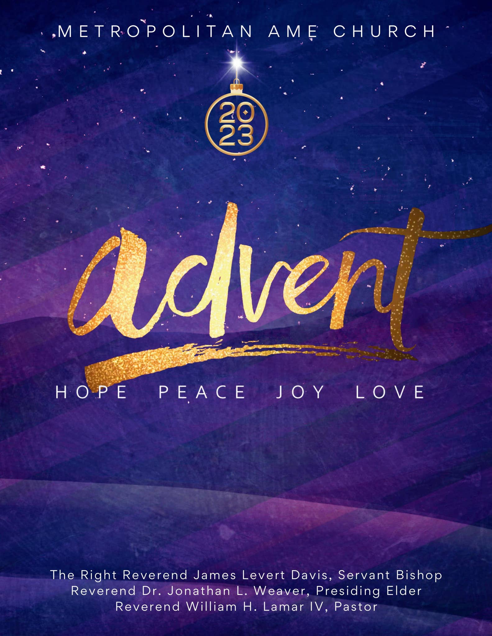 Advent Guide 2023 by Metropolitan AME Church - Issuu