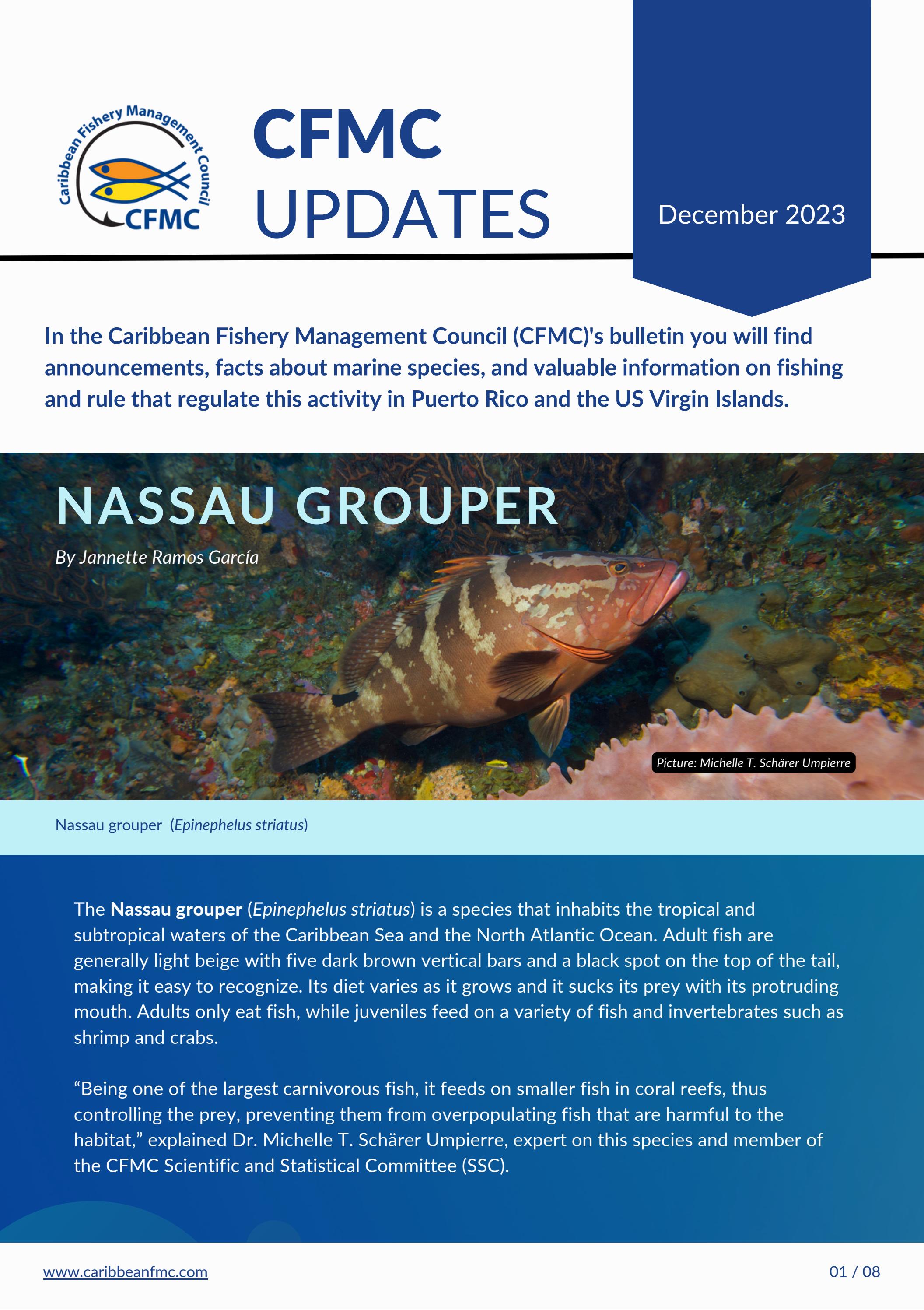CFMC Updates (December 2023) by Caribbean Fishery Management Council ...
