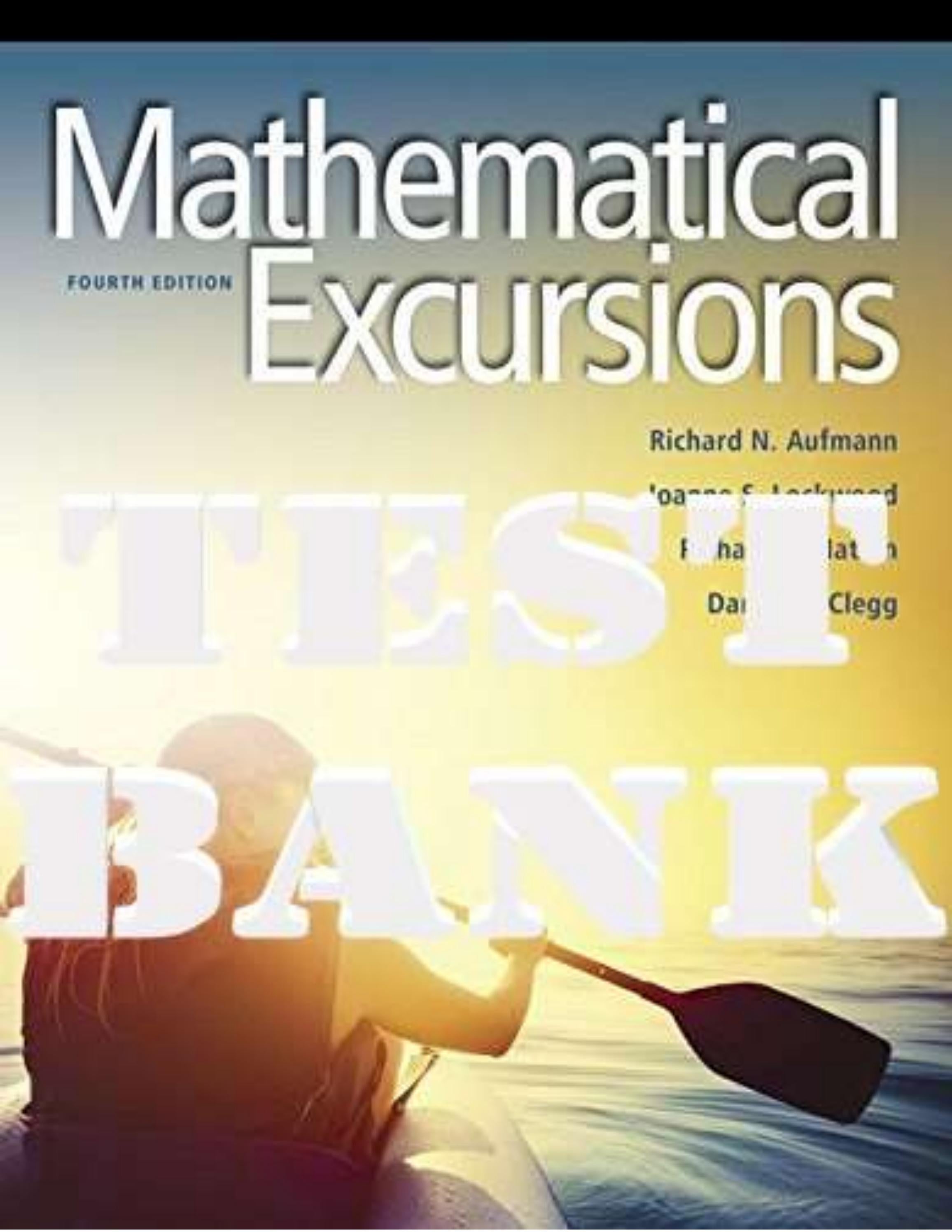 TEST BANK for Mathematics Excursion 4th Edition by Joanne Lockwood ...
