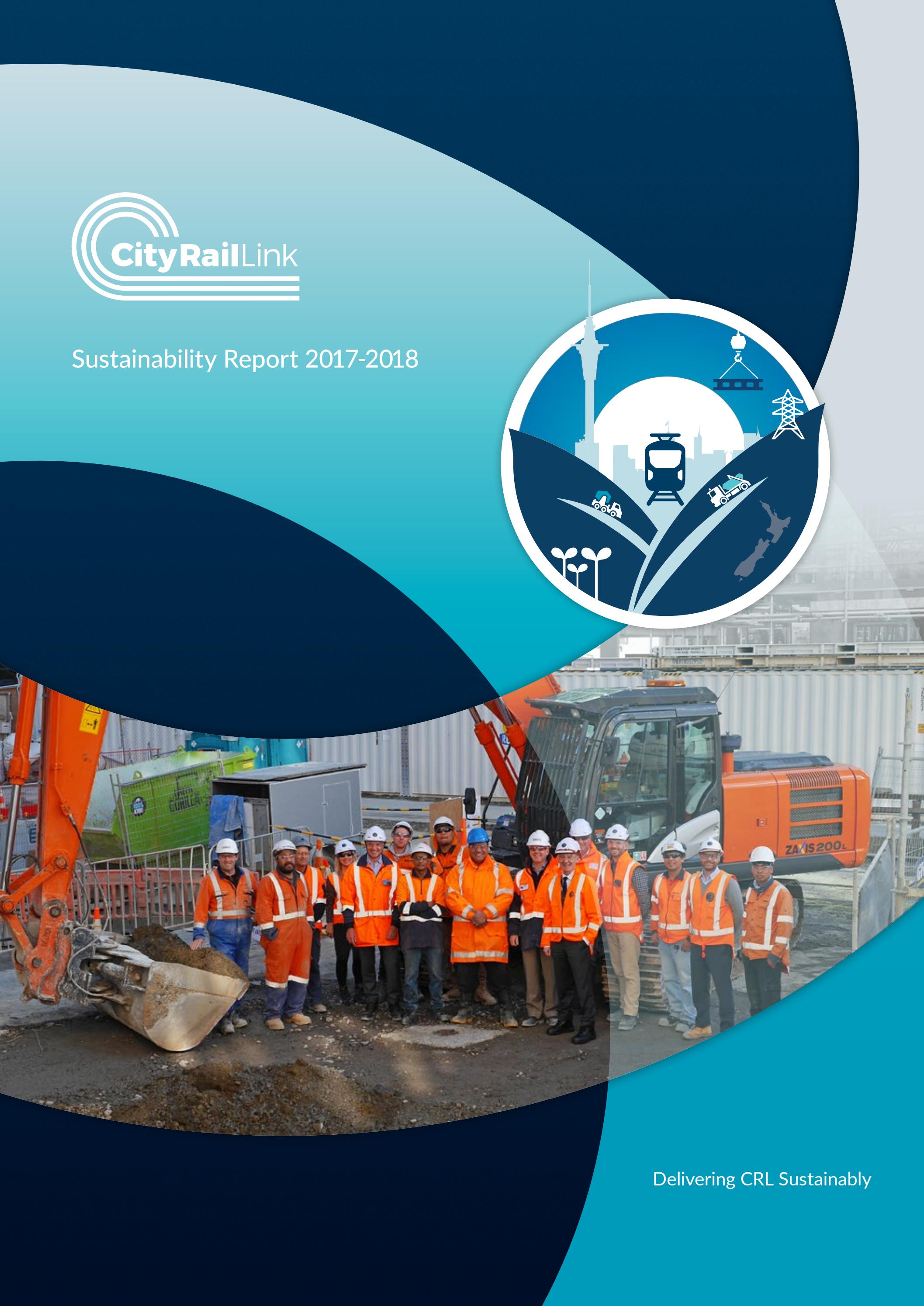 CRL Sustainability report 2017-2018 by City Rail Link Ltd - Issuu