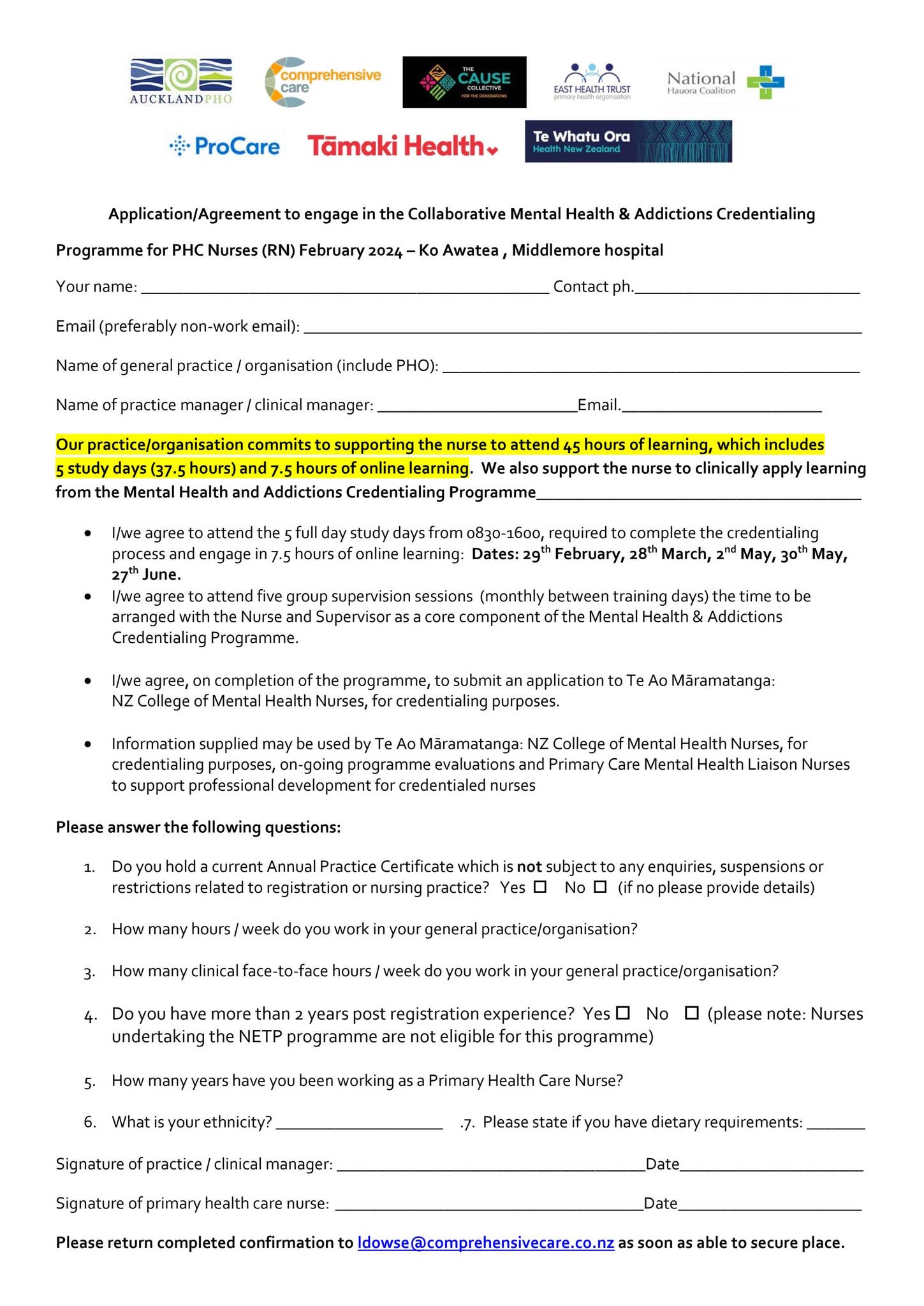 Application Collaborative Mental Health and Addictions Credentialing by WBOP PHO - Issuu