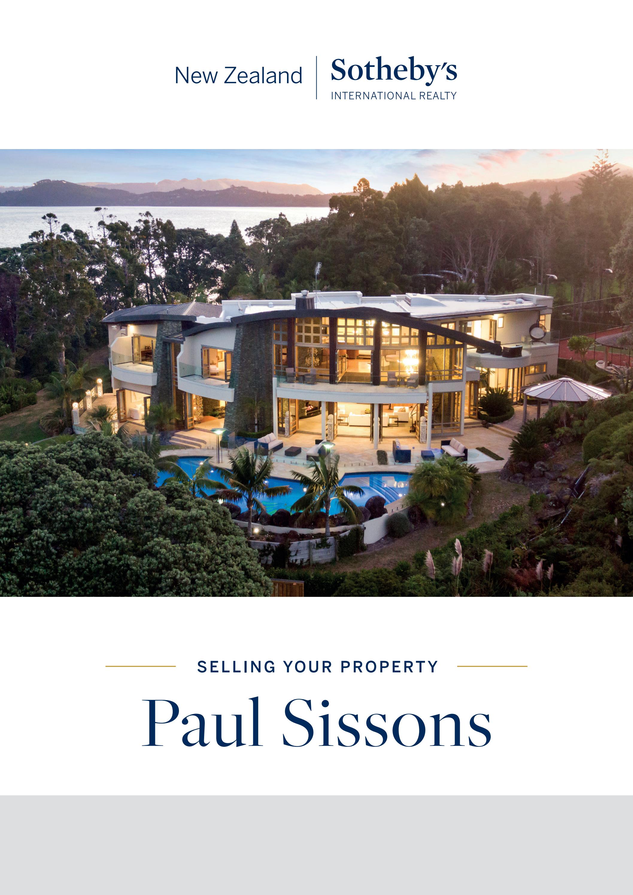 Paul Sissons - Profile Brochure by nzsothebysremuera - Issuu