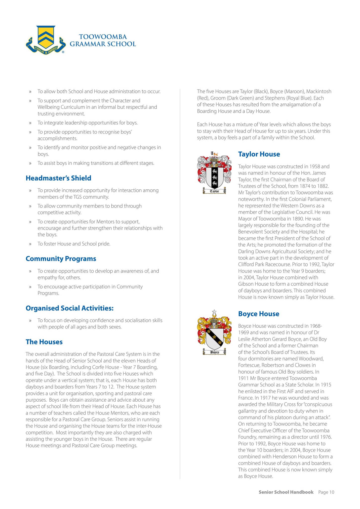 TGS School Handbook - Senior School by toowoombagrammarschool - Issuu