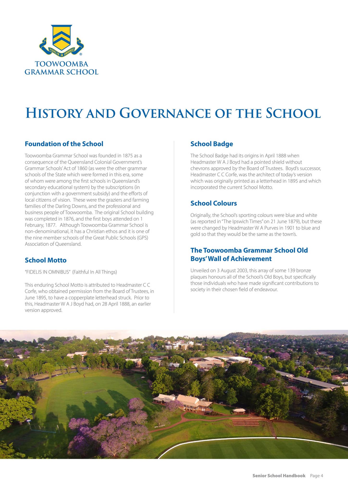TGS School Handbook - Senior School by toowoombagrammarschool - Issuu