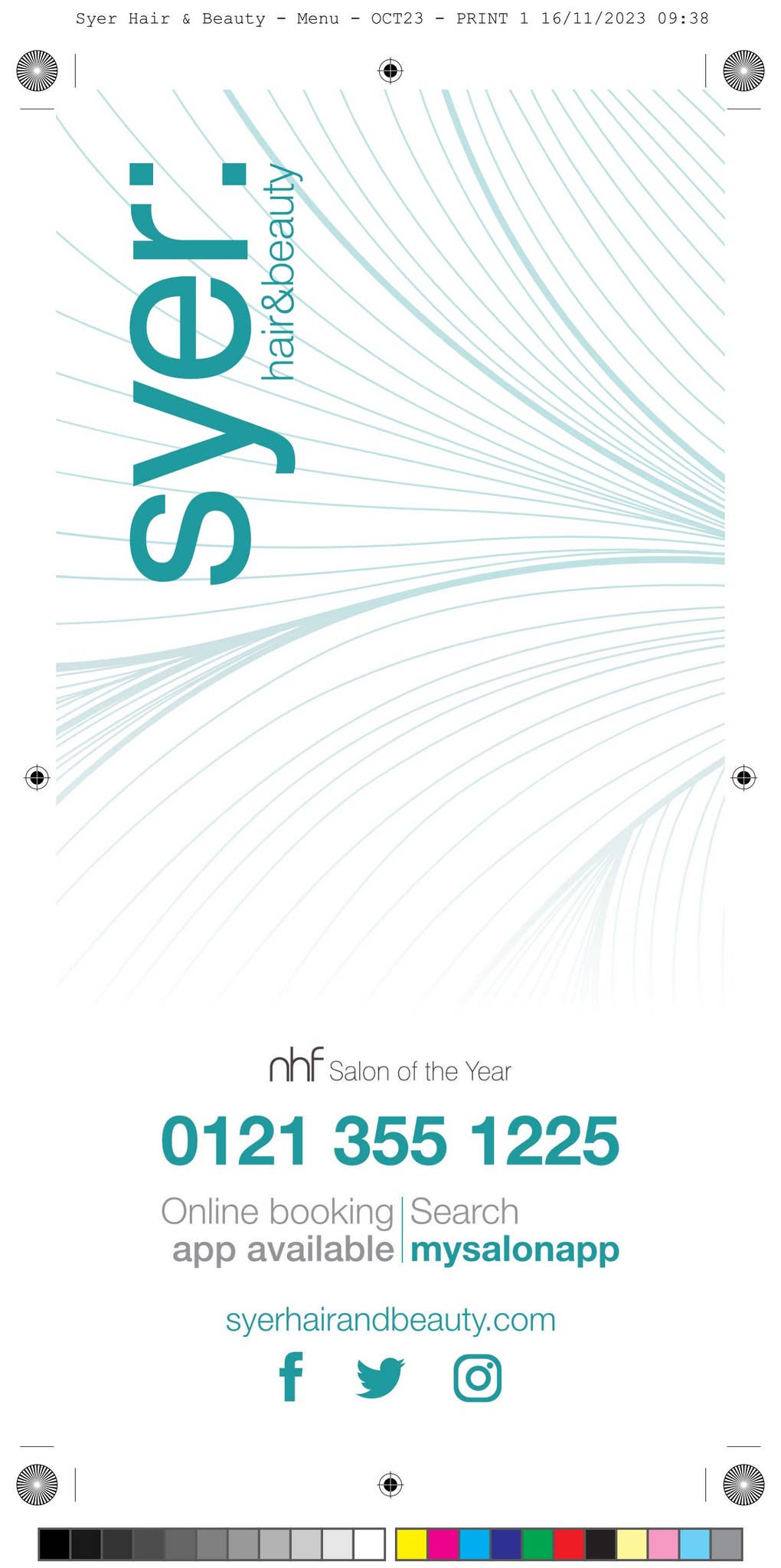 Syer Hair & Beauty - Prices - Dec 2023 by Philip Evans - Issuu