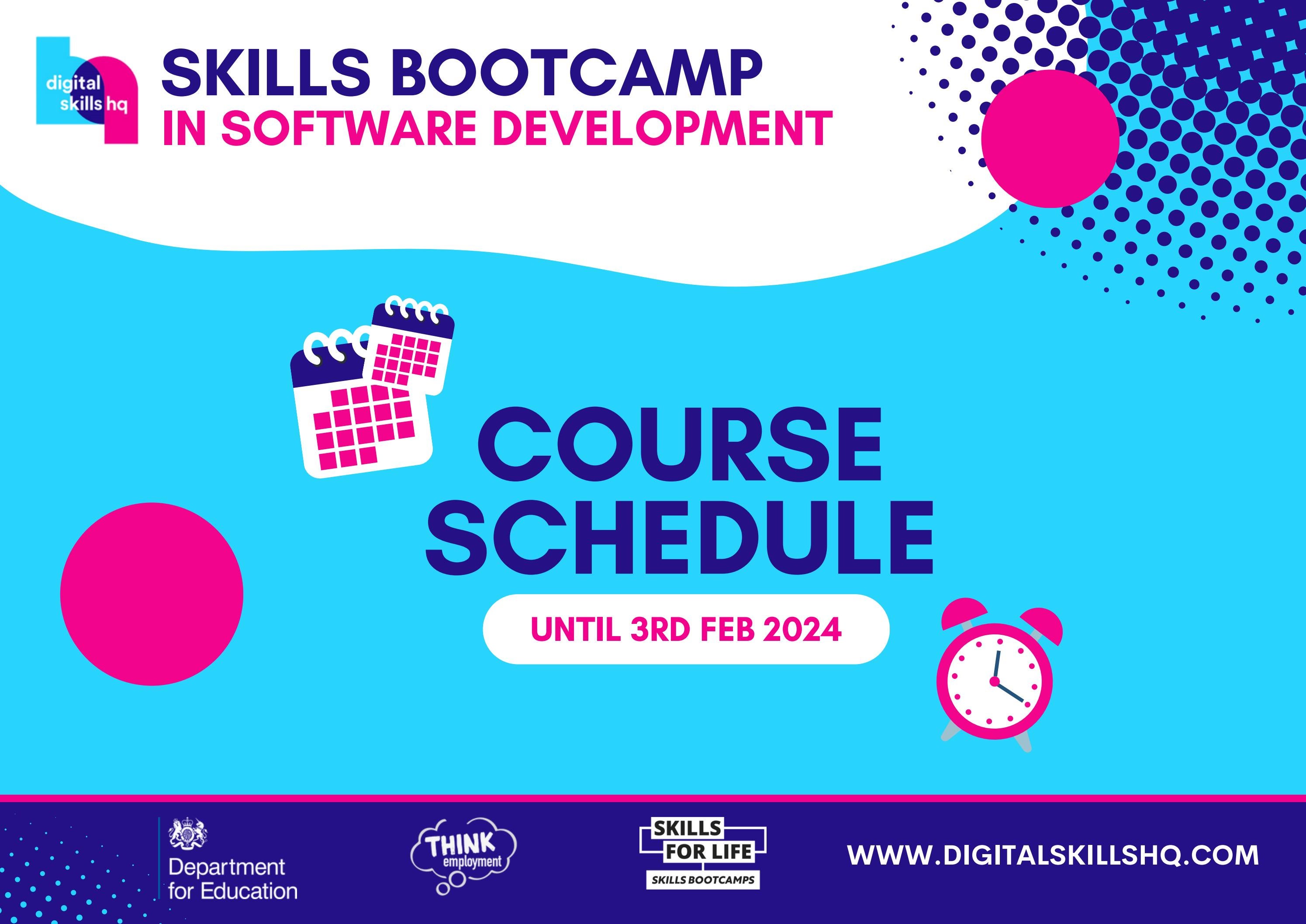 Skills Bootcamp in Software Development | Course Schedule by think ...