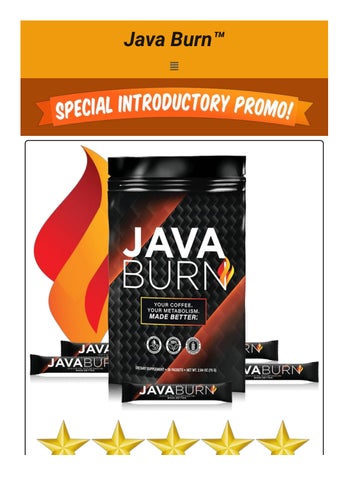 Java Burn Reviews - Effective Ingredients for Weight Loss or Bogus ...