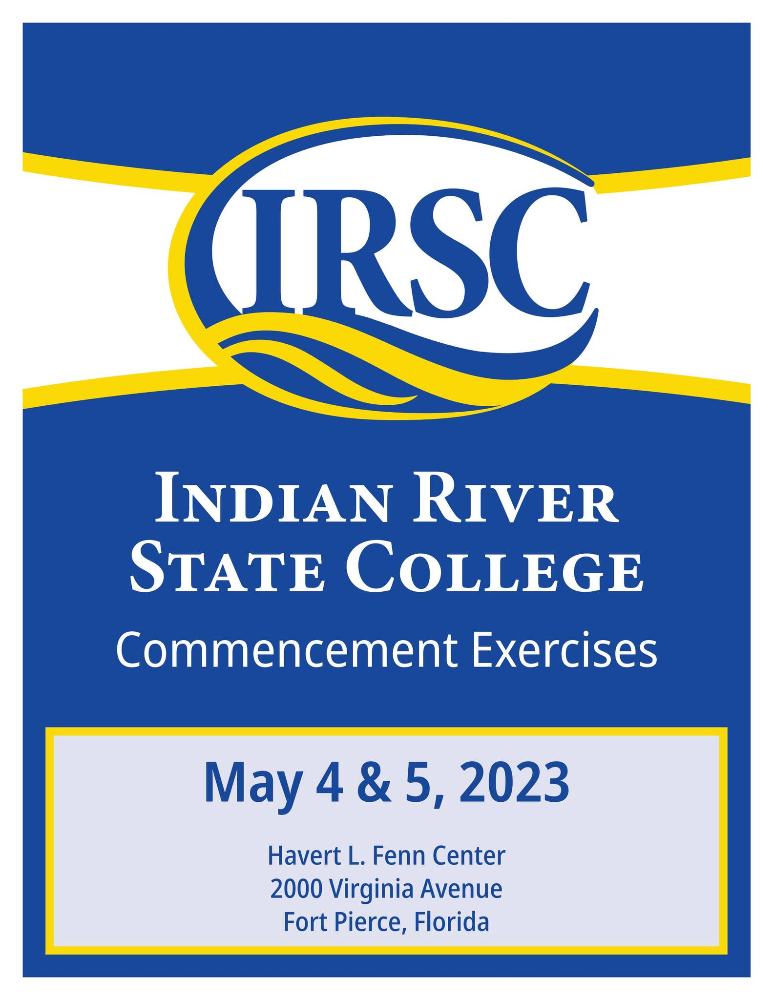 IRSC Spring 2023 Commencement Program by Indian River State College - Issuu