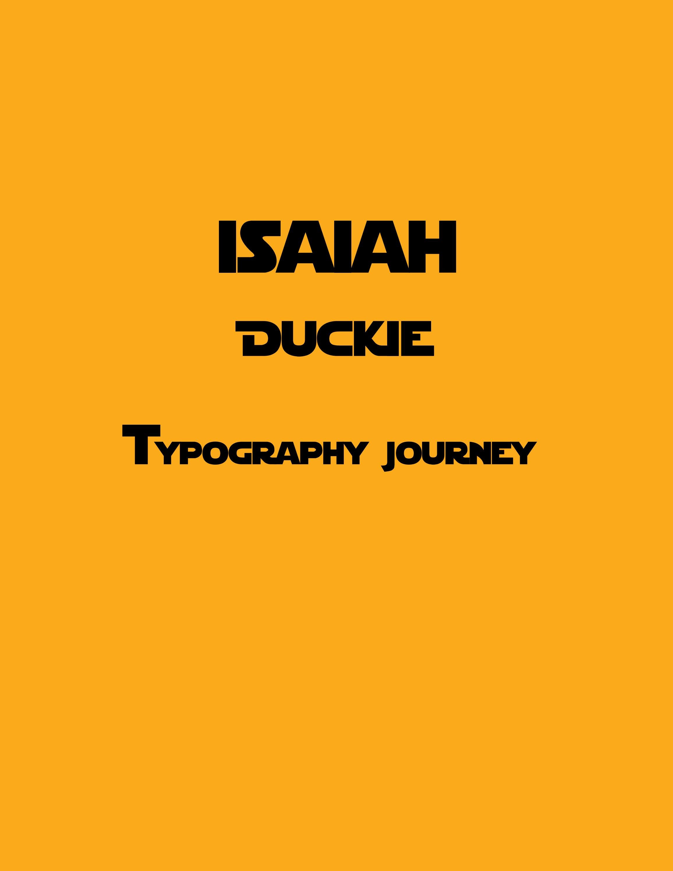 Isaiah.D Portfolio by Isaiah Duckie - Issuu