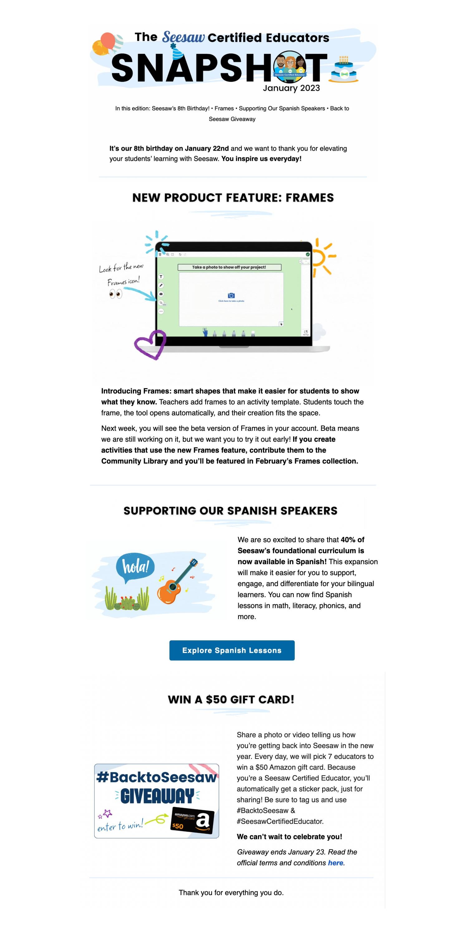 Seesaw Certified Educators Newsletter by seesawlearning - Issuu