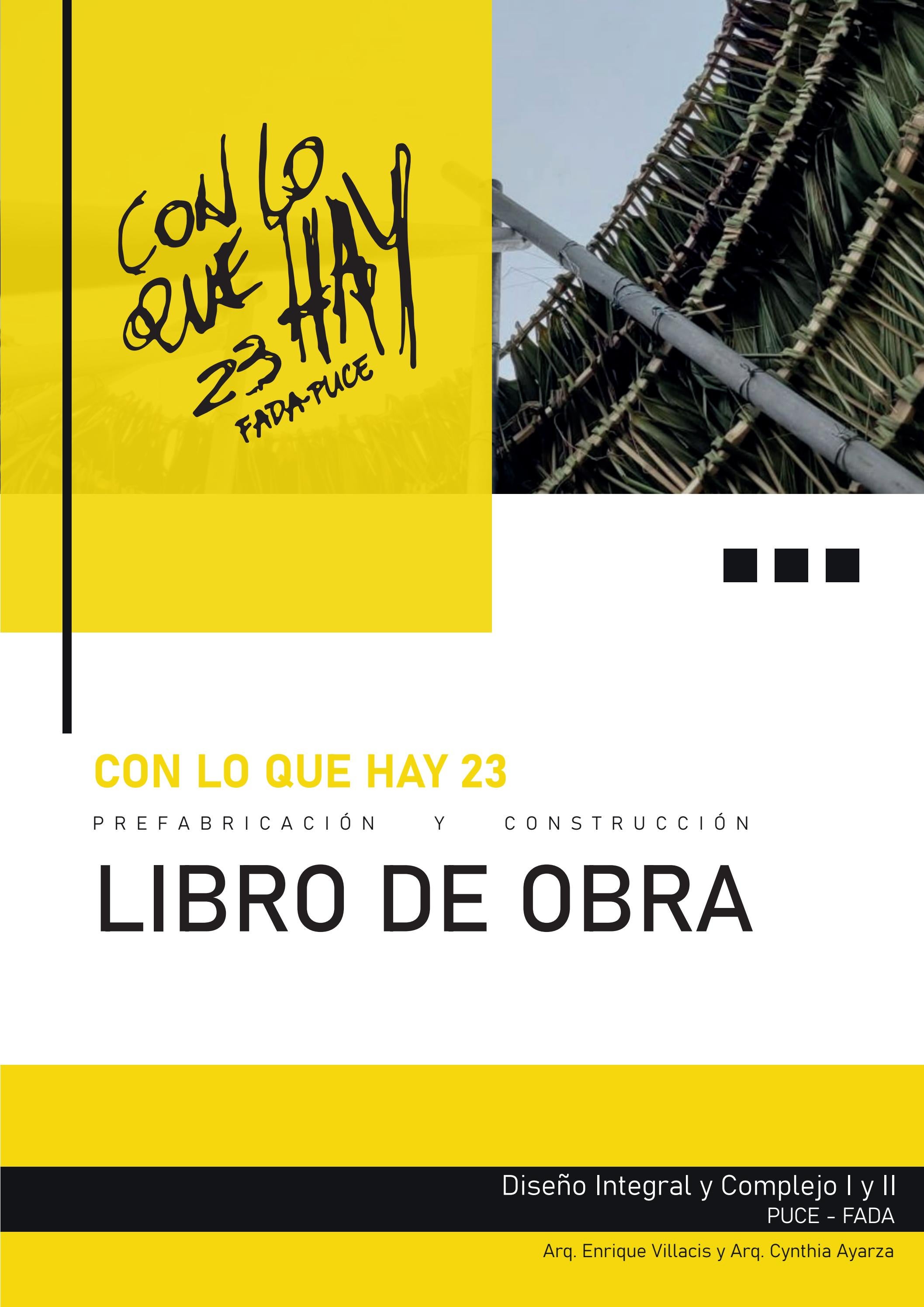 Libro de Obra "Con lo que hay 23" PUCE - FADA by Ensusitio Arq - Issuu