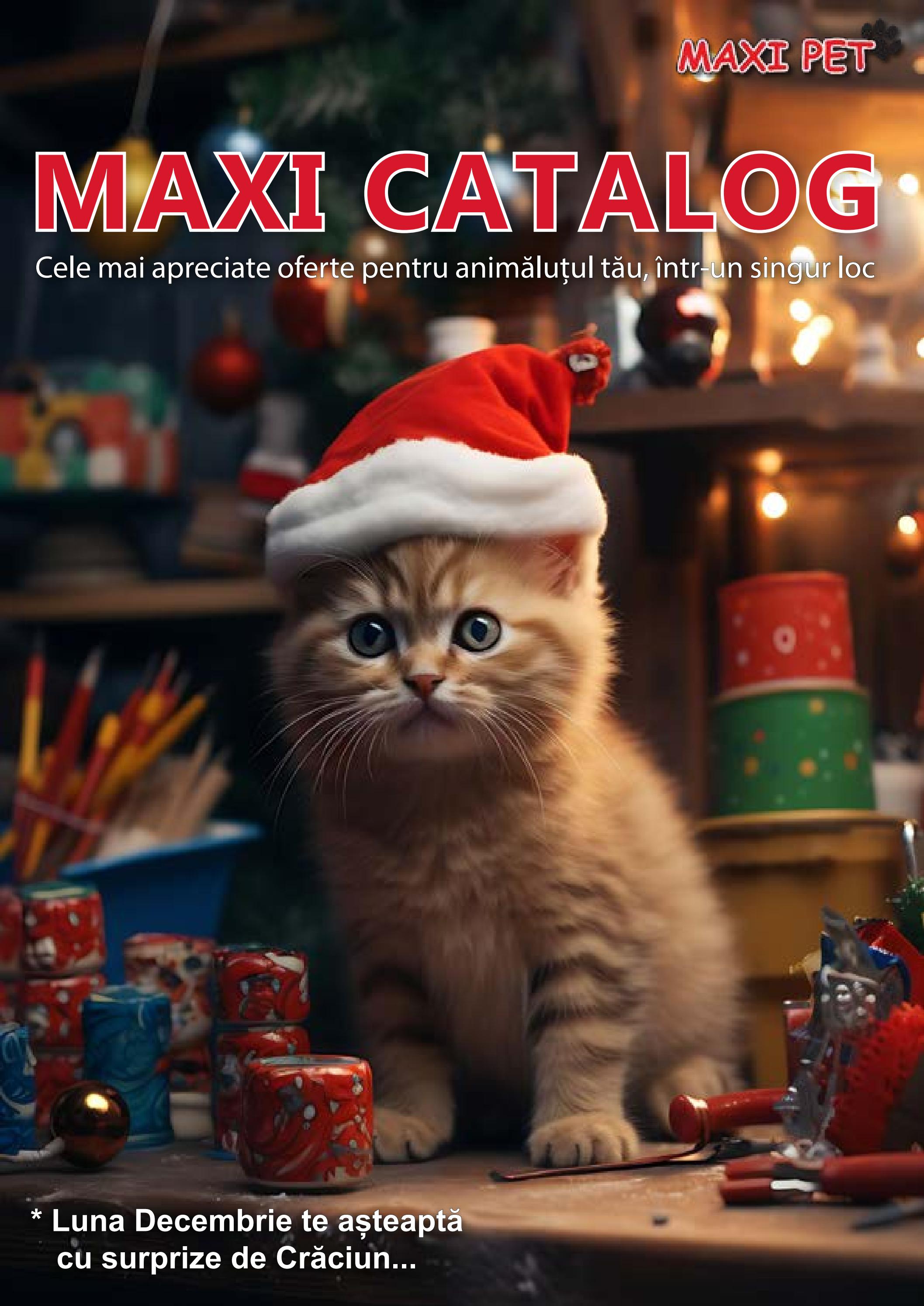 Catalog Maxi Pet Decembrie 2023 by Mascota Max - Issuu