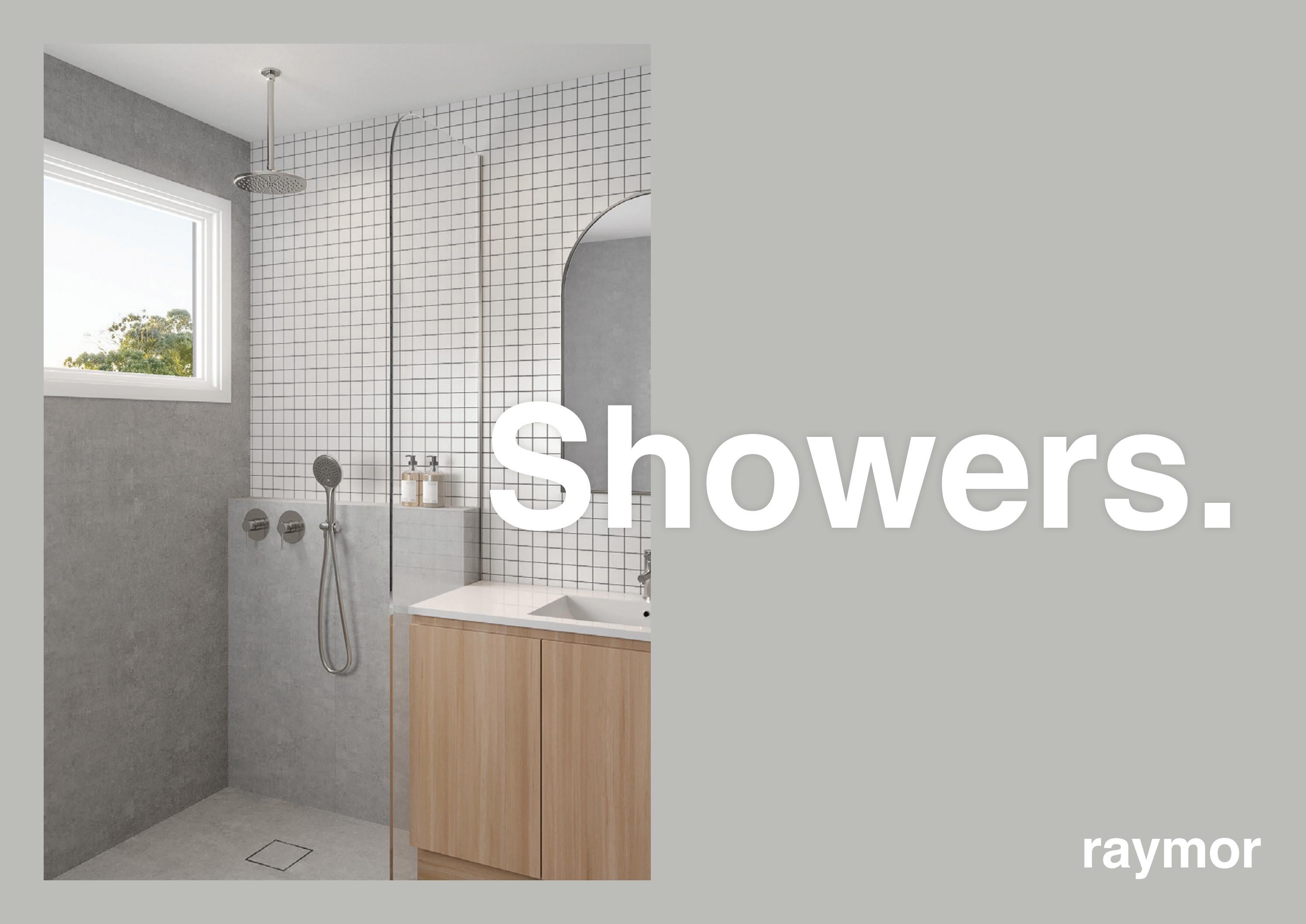Raymor Showers Brochure 2023 by tradelinkbathroomskitchenslaundries - Issuu